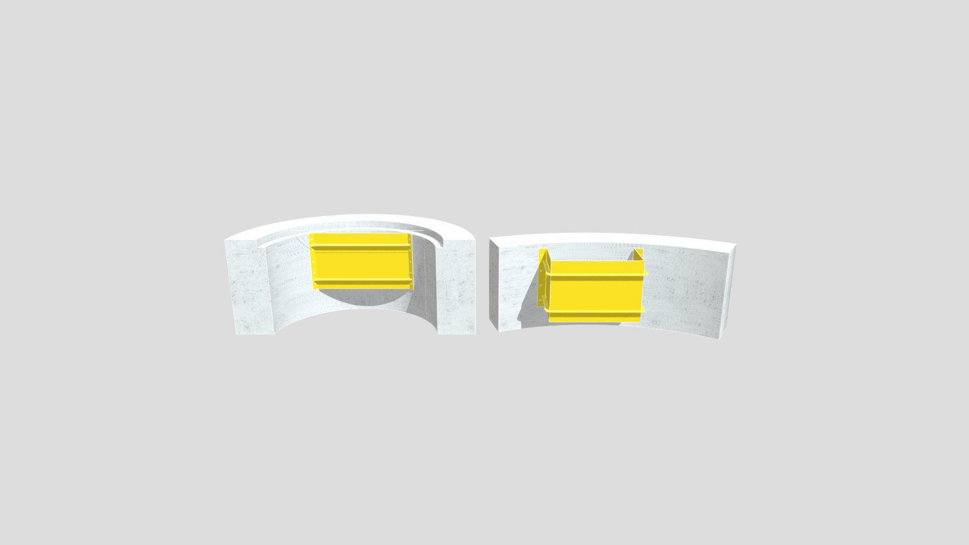 baffle plates - 3D model by ksa2020 / Dezine 2020 (@ksa2020) [b0b34a6 ...