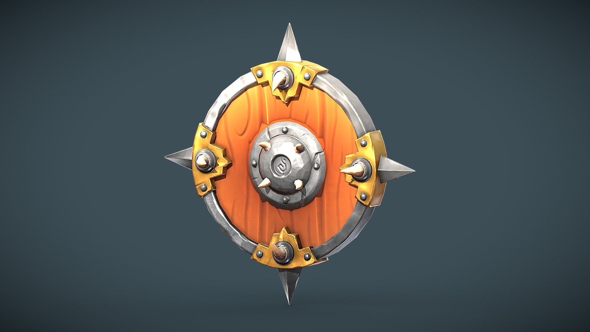 Stylized Shield [Fantasy] - 3D model by Gizem (@itsgizem) [b0b3796 ...
