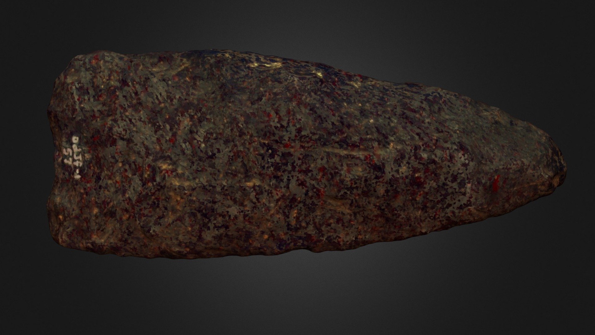 DdJf-1 Lanceolate Projectile Point - 3D model by Lakehead Anthropology ...