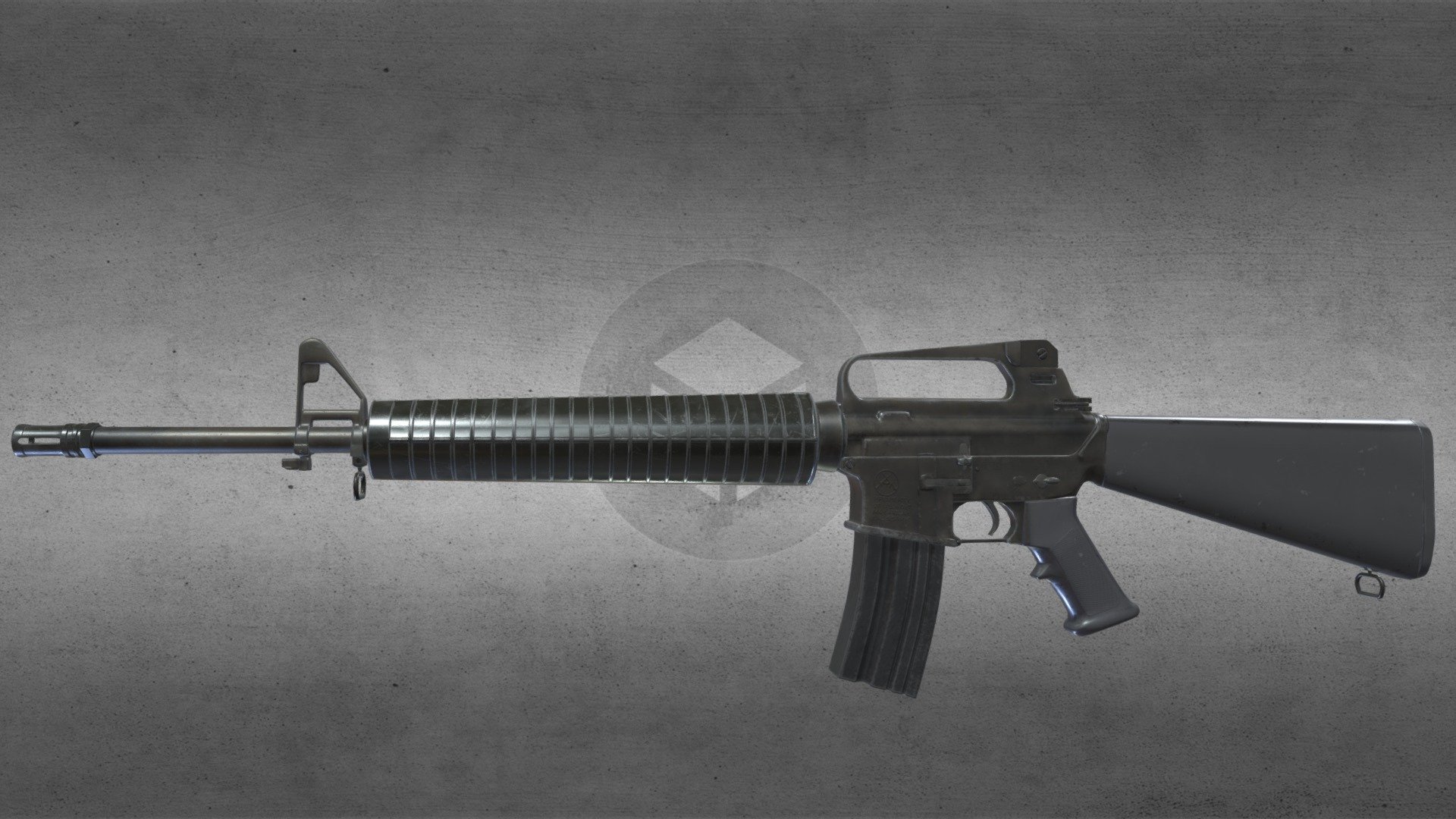 M16 gun - Download Free 3D model by Alex Jung (@AlexJung1216) [b0b838d] - Sketchfab