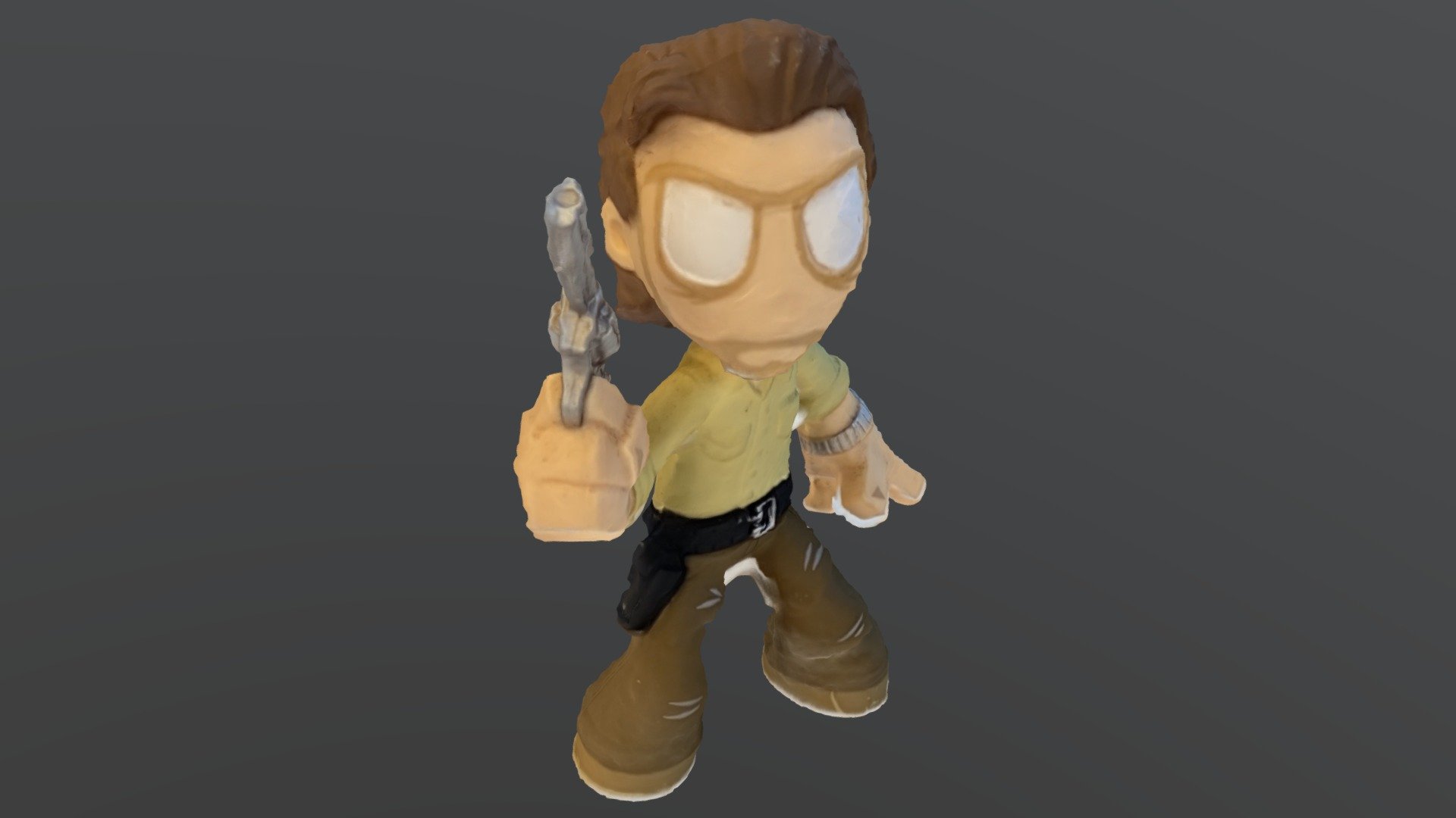 Rick Grimes (The Walking Dead) - Buy Royalty Free 3D model by scrawled ...