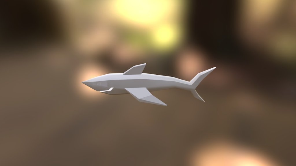 Shark_Low poly - 3D model by EddieIveelt [b0b956c] - Sketchfab