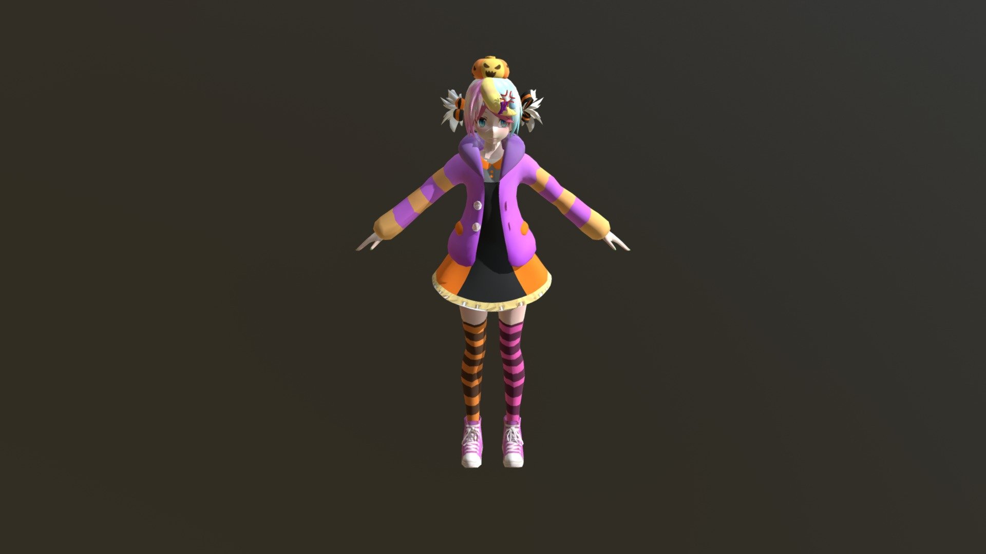 Halloween Rin - 3D model by vrcava [b0bb02e] - Sketchfab