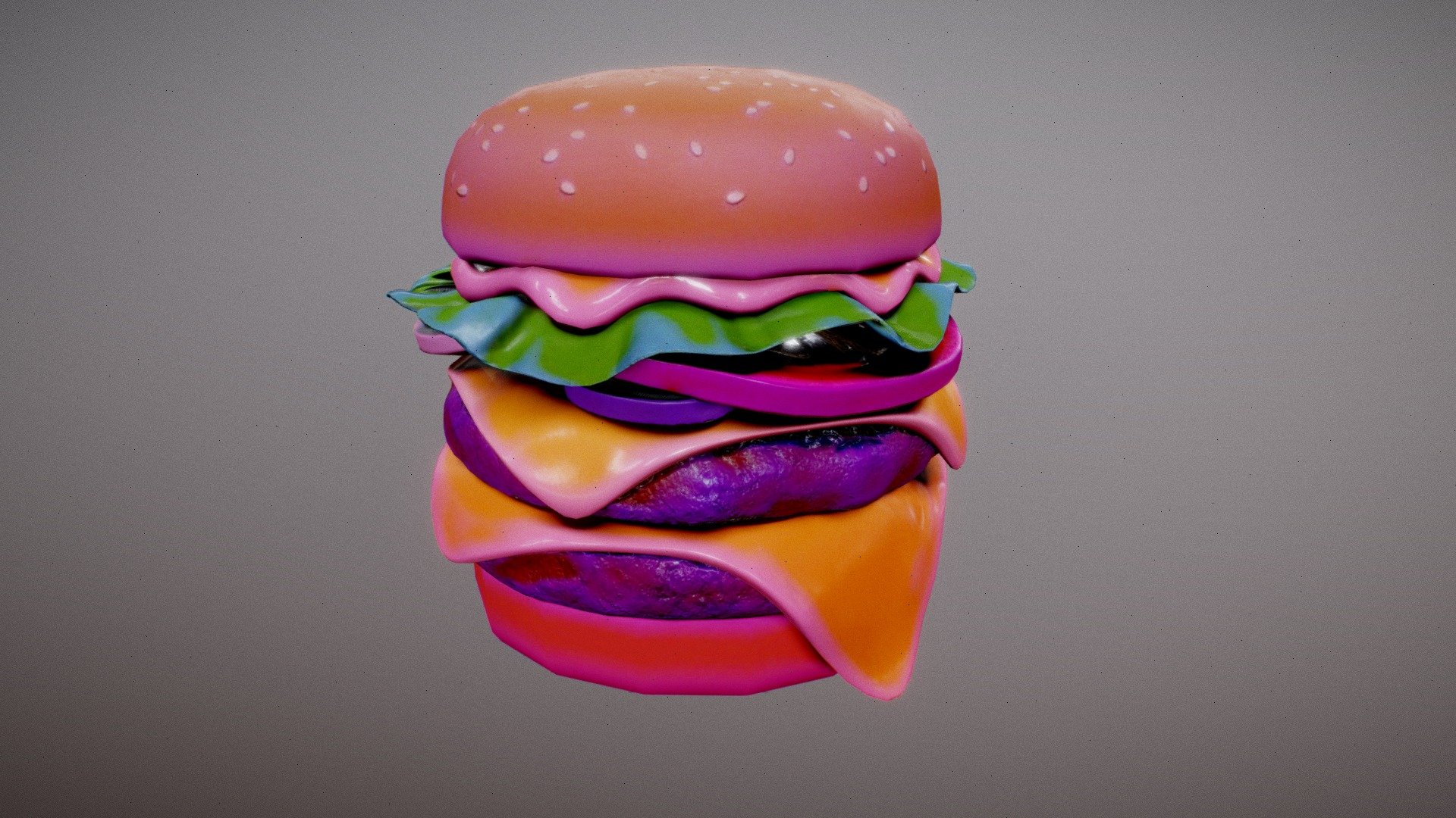 Cheeseburger - 3D model by The_Reneedo [b0bc169] - Sketchfab