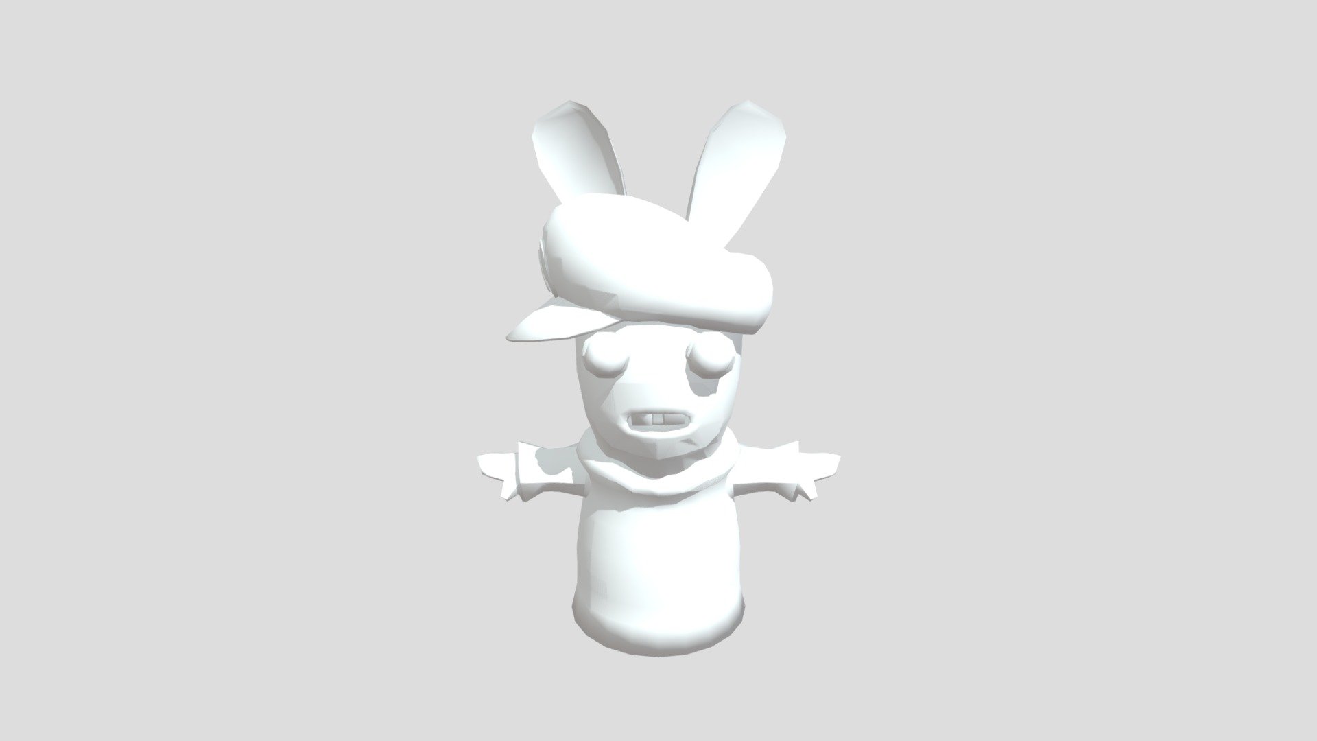 Rabbid Luigi - Download Free 3D model by tails (@mssisis) [b0bc249 ...