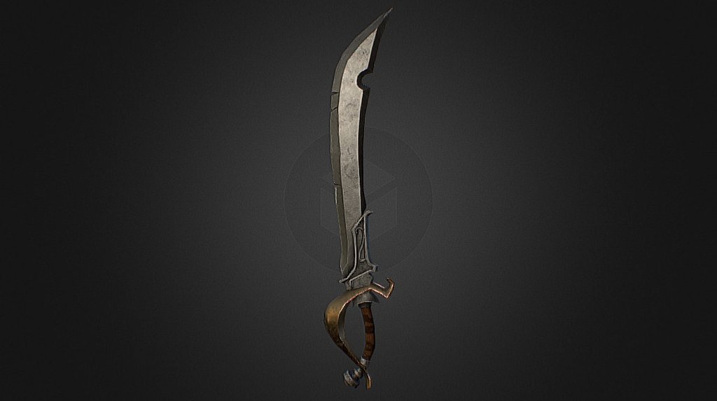Pirate Sword - 3D model by Rayco Haex (@rayco_haex) [b0bc30f] - Sketchfab