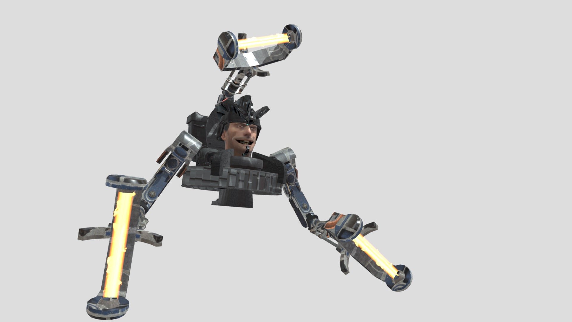 astro-detainer - 3D model by The-toilet. [b0bcab7] - Sketchfab