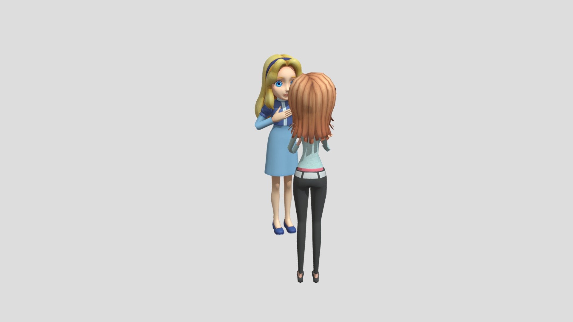 CWACOM styled Maria and Samantha sparks - Download Free 3D model by ...