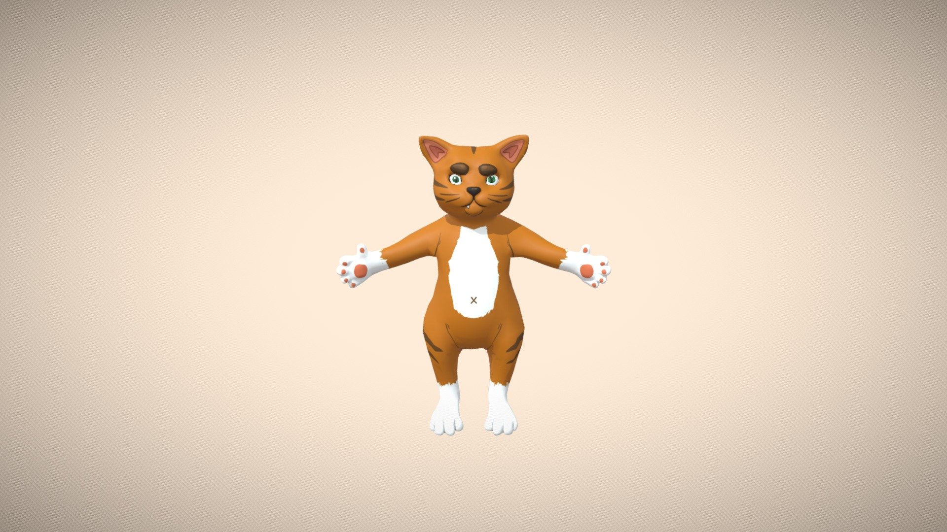 Player-Cat Meowfia - Download Free 3D model by Leah C. Holm (@leahcholm ...