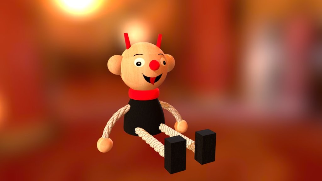 Wooden Evil - 3D model by majo1771 [b0bfb5e] - Sketchfab