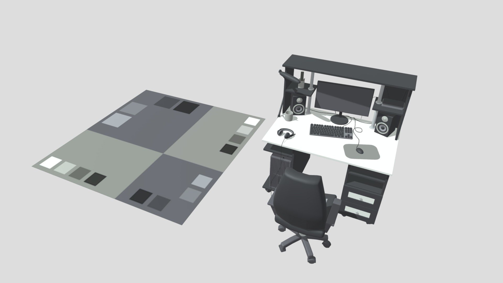 Homework_color - 3D model by DiabloNero (@xxxdiabloneroxxx) [b0c137d ...