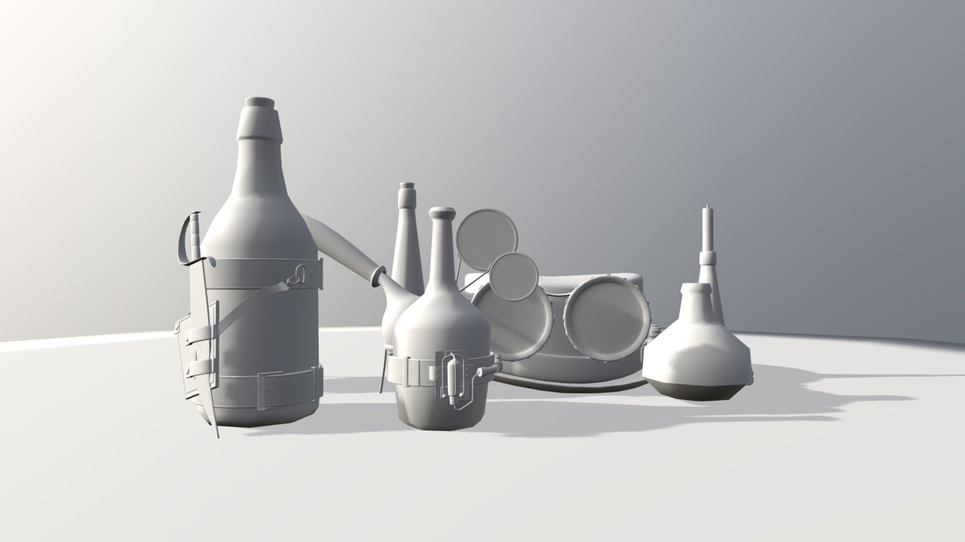 Alchemist Set - 3D model by wright42 [b0c1389] - Sketchfab