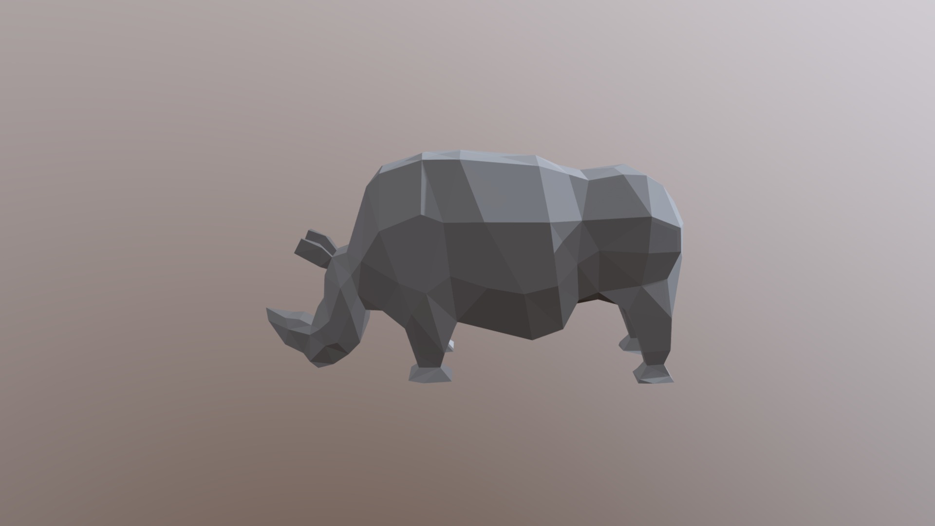 Rhino - 3D model by snarge [b0c2727] - Sketchfab