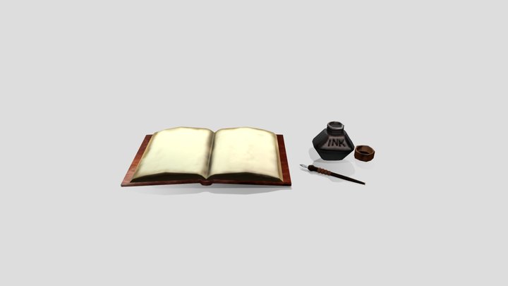 Inkpot 3D models - Sketchfab