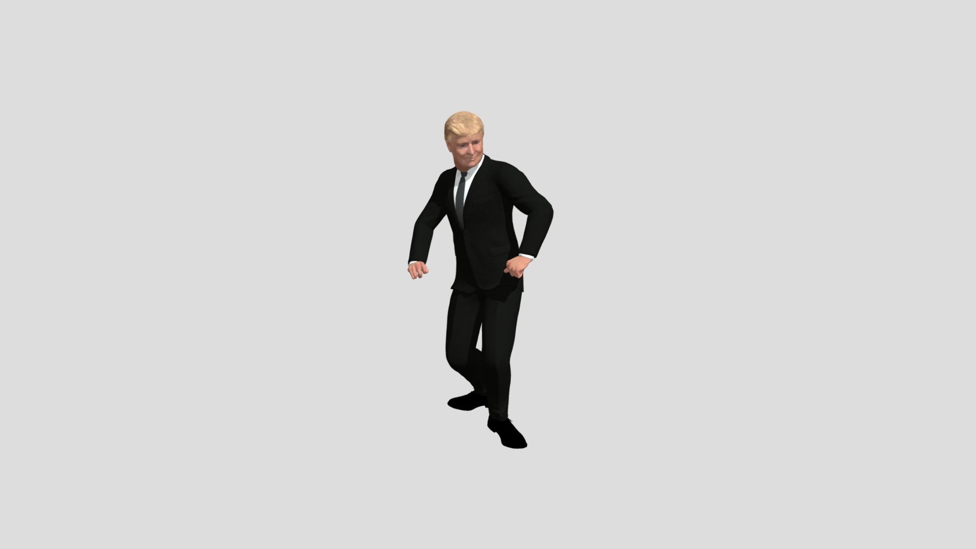 Trump Twist Dance - Download Free 3D model by Decentralized ...