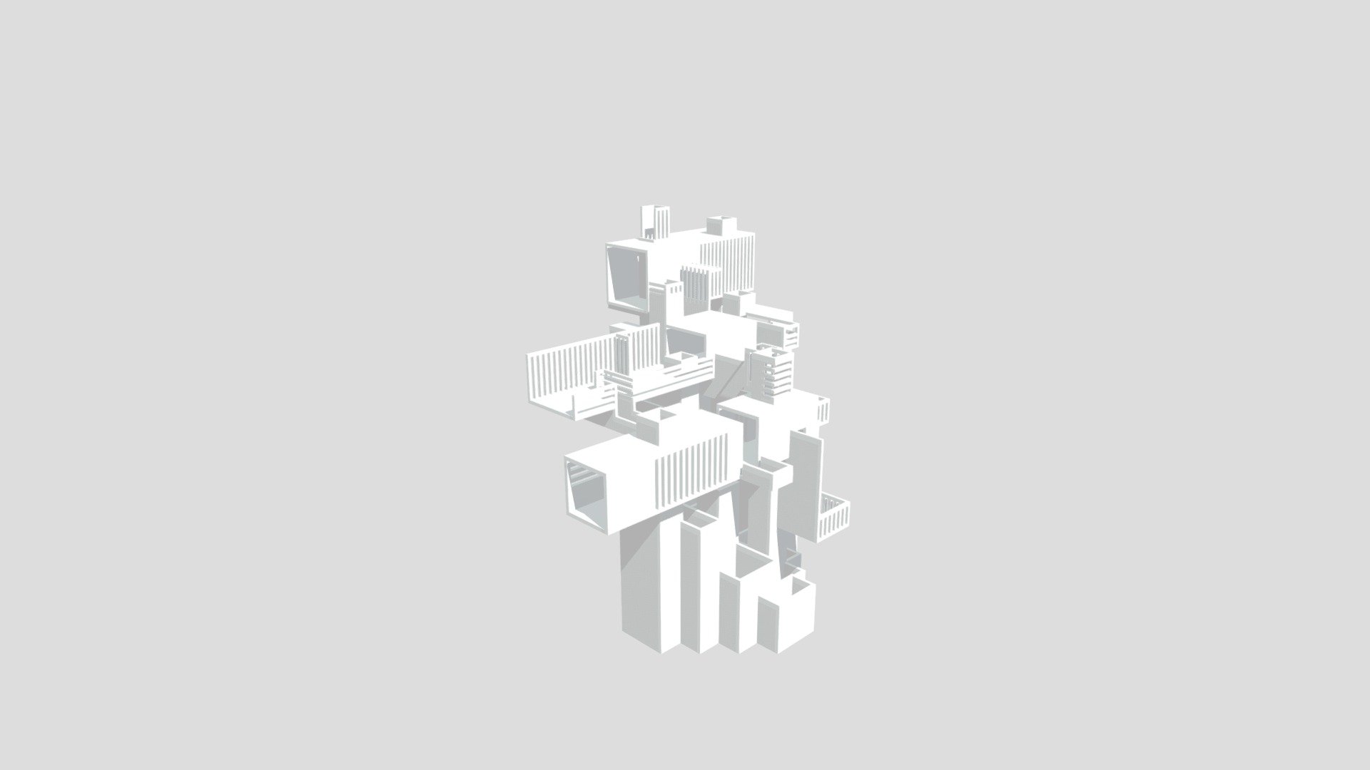 Cornell Intro to Architecture Final Project - 3D model by ycj (@jaydenycj) [b0c40b1] - Sketchfab