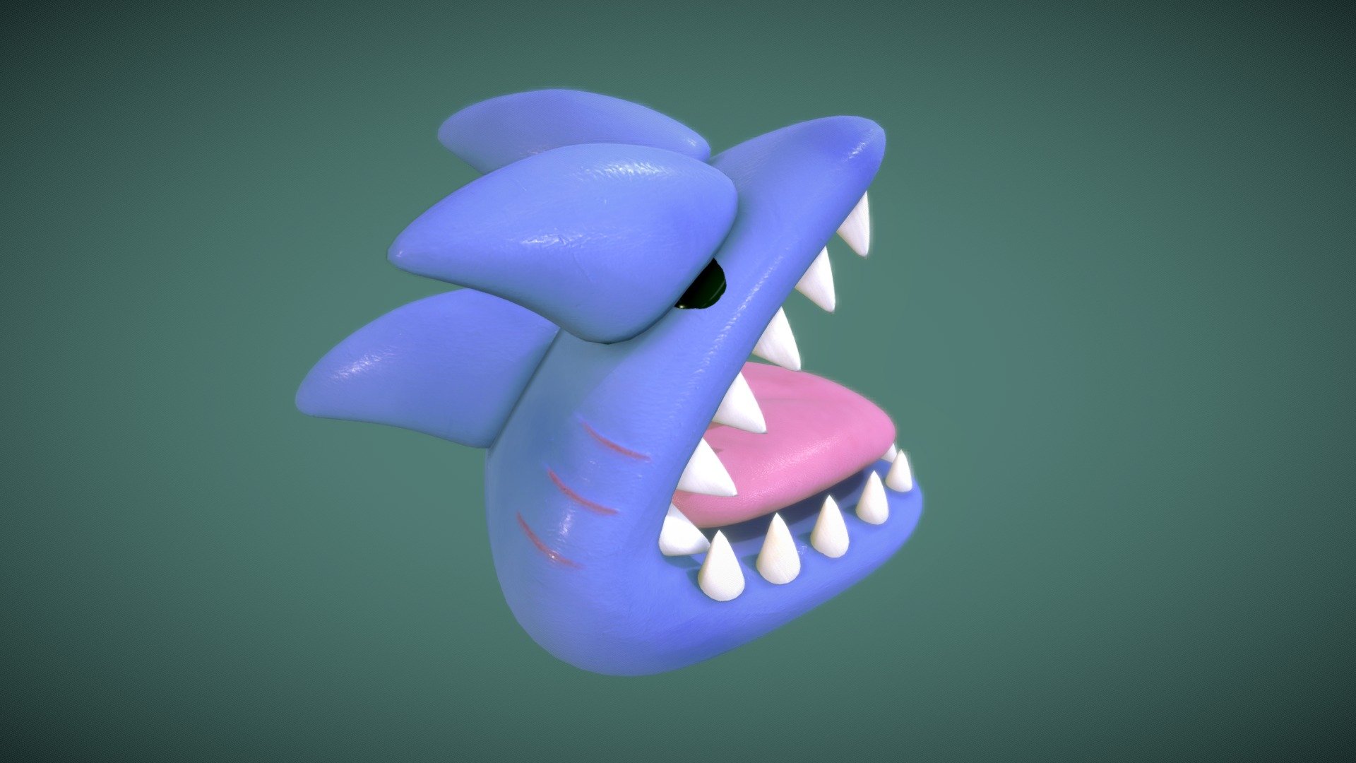 Razor Fish (Game Res) - 3D model by Zach Otto (@zachotto) [b0c4e9a ...