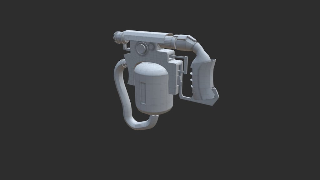 Paint Gun - 3D model by exeshe4ki [b0c5205] - Sketchfab