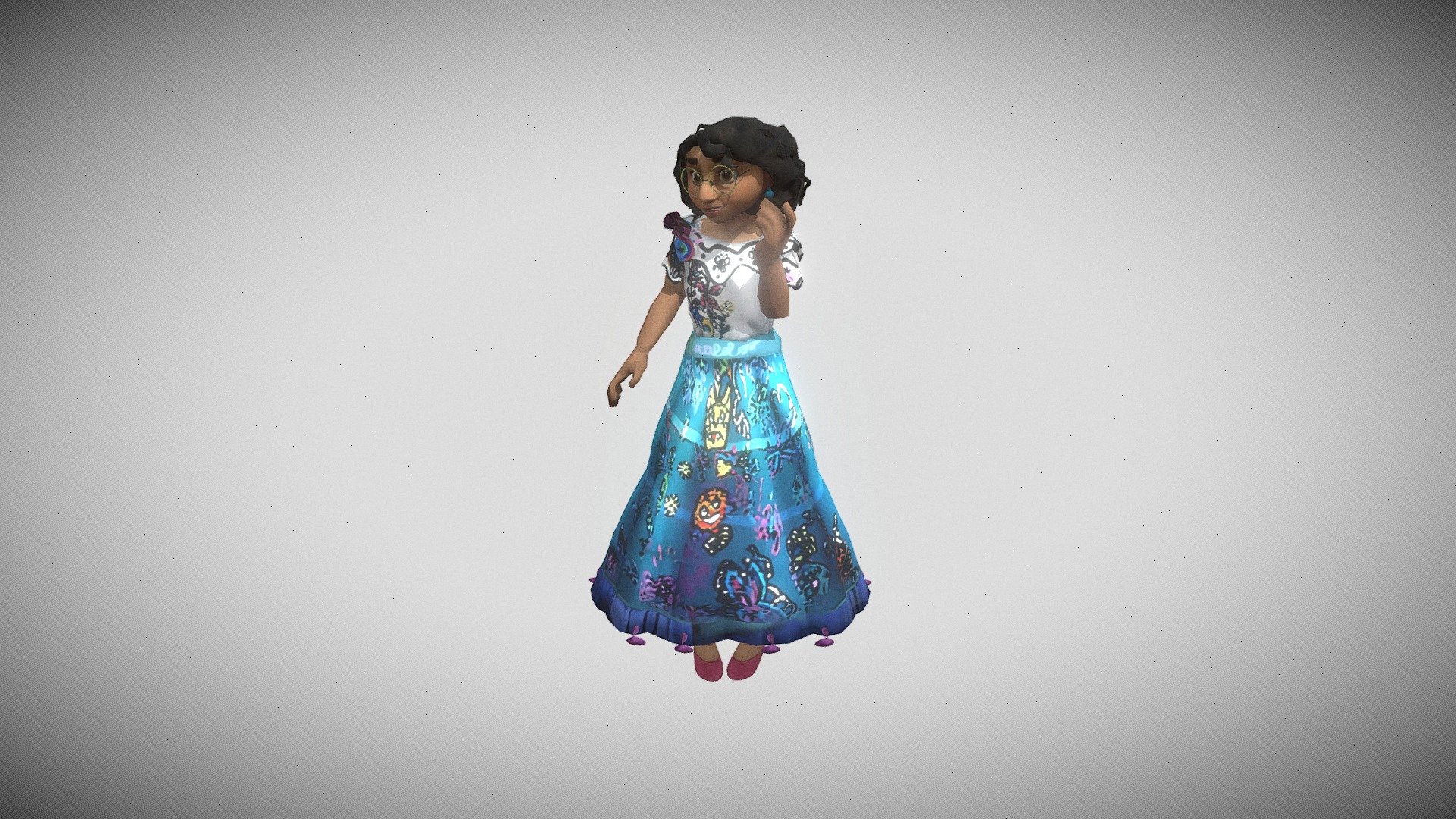 mirabel_from_disneys_encanto - Download Free 3D model by Mikey ...