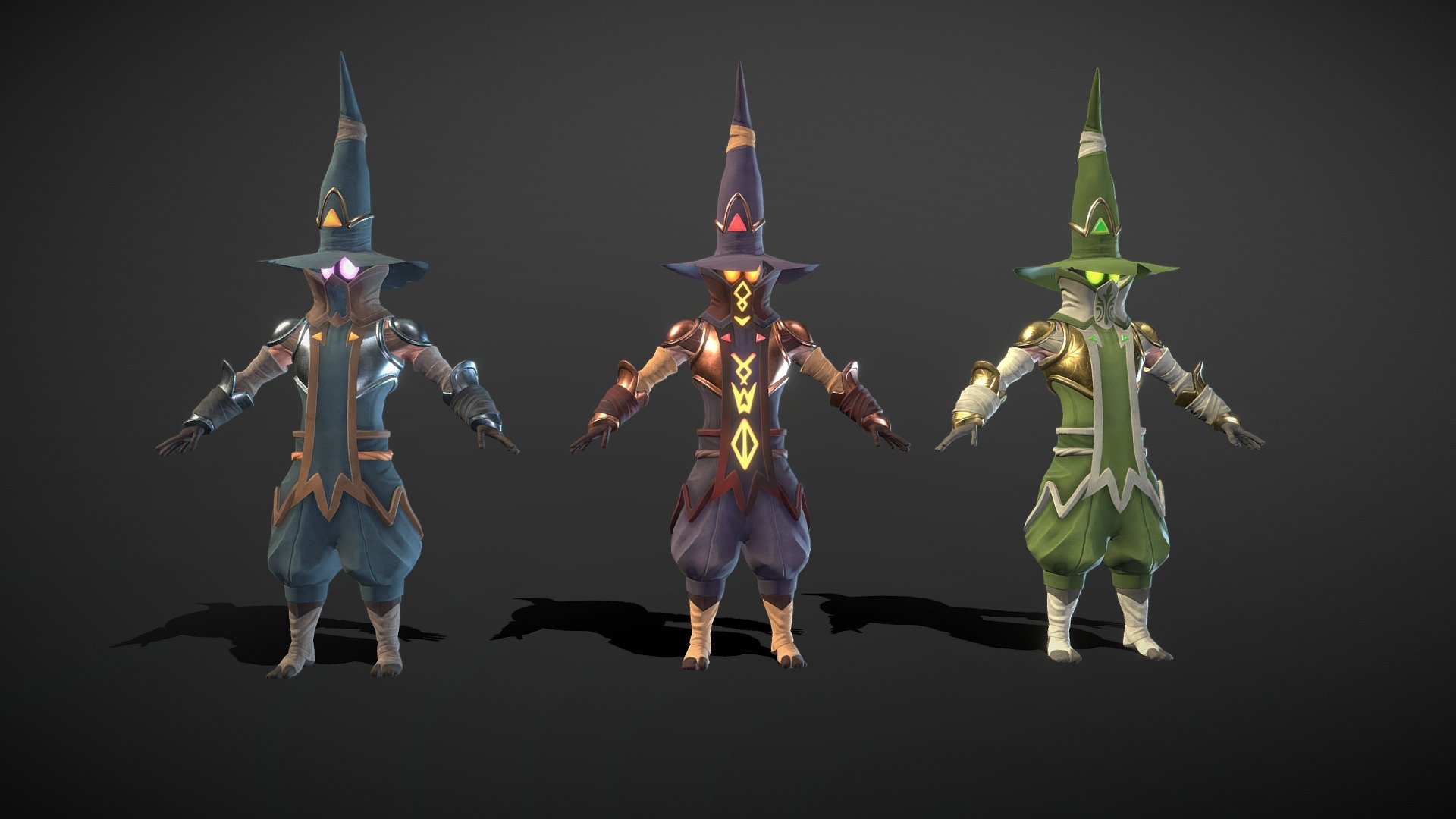 Wizard - 3D model by Vladimir (@VladimirZ) [b0c9aa9] - Sketchfab