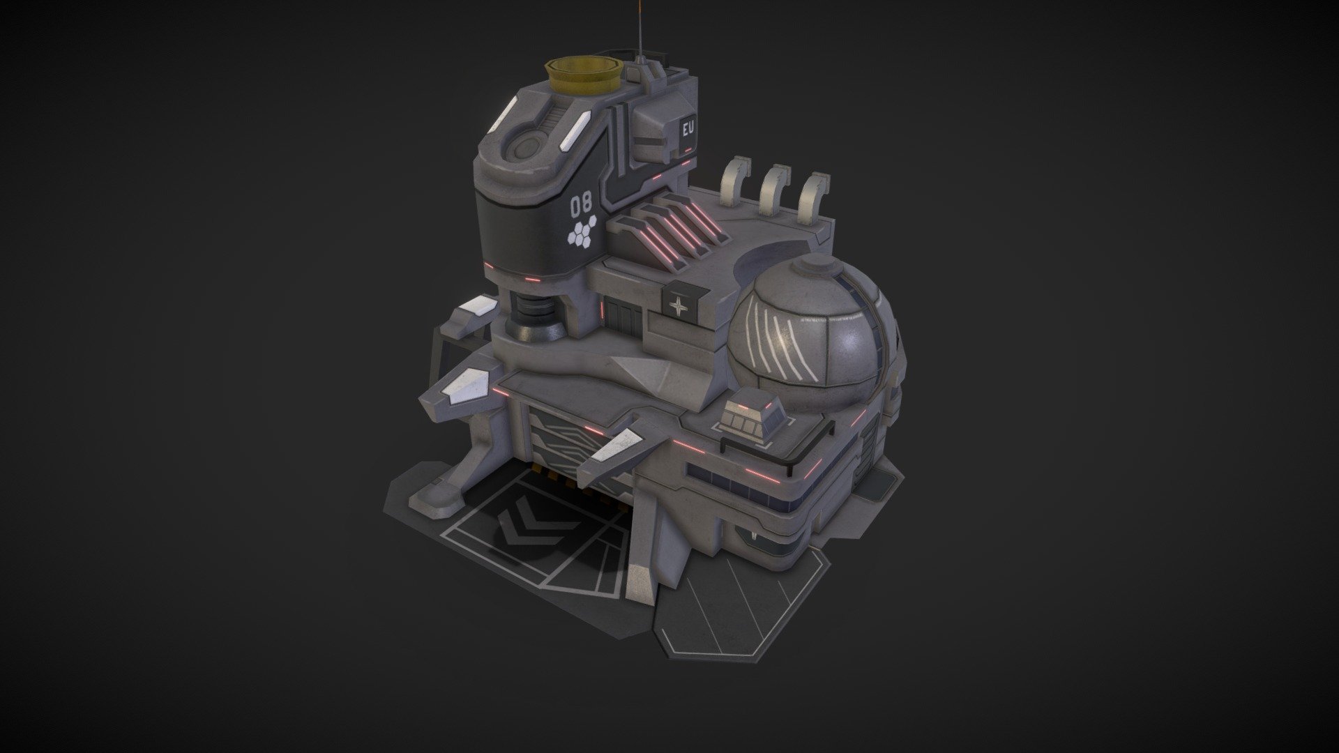 EU War Factory - 3D model by spacelynxcanfly [b0c9bbf] - Sketchfab