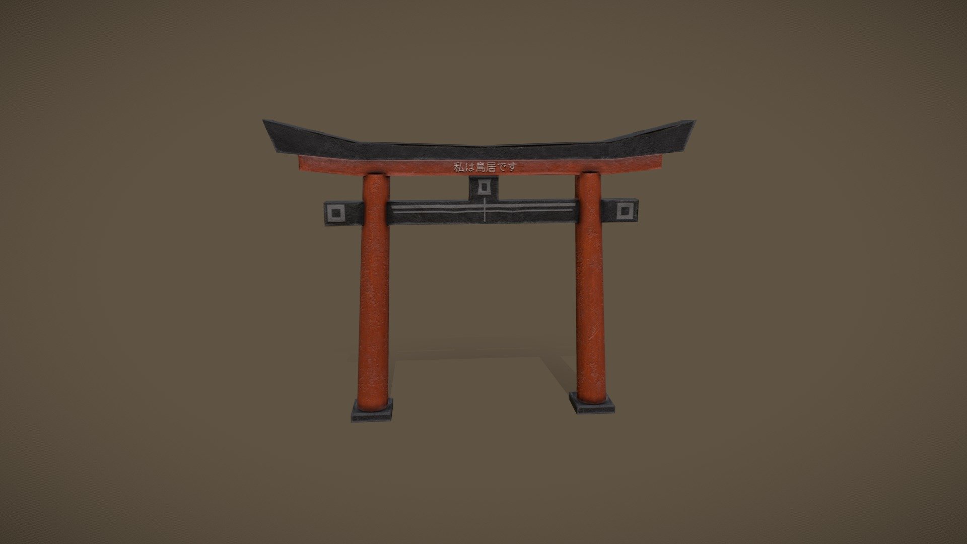 Torri Gate Maya - Download Free 3D model by Jordan O'Neill ...