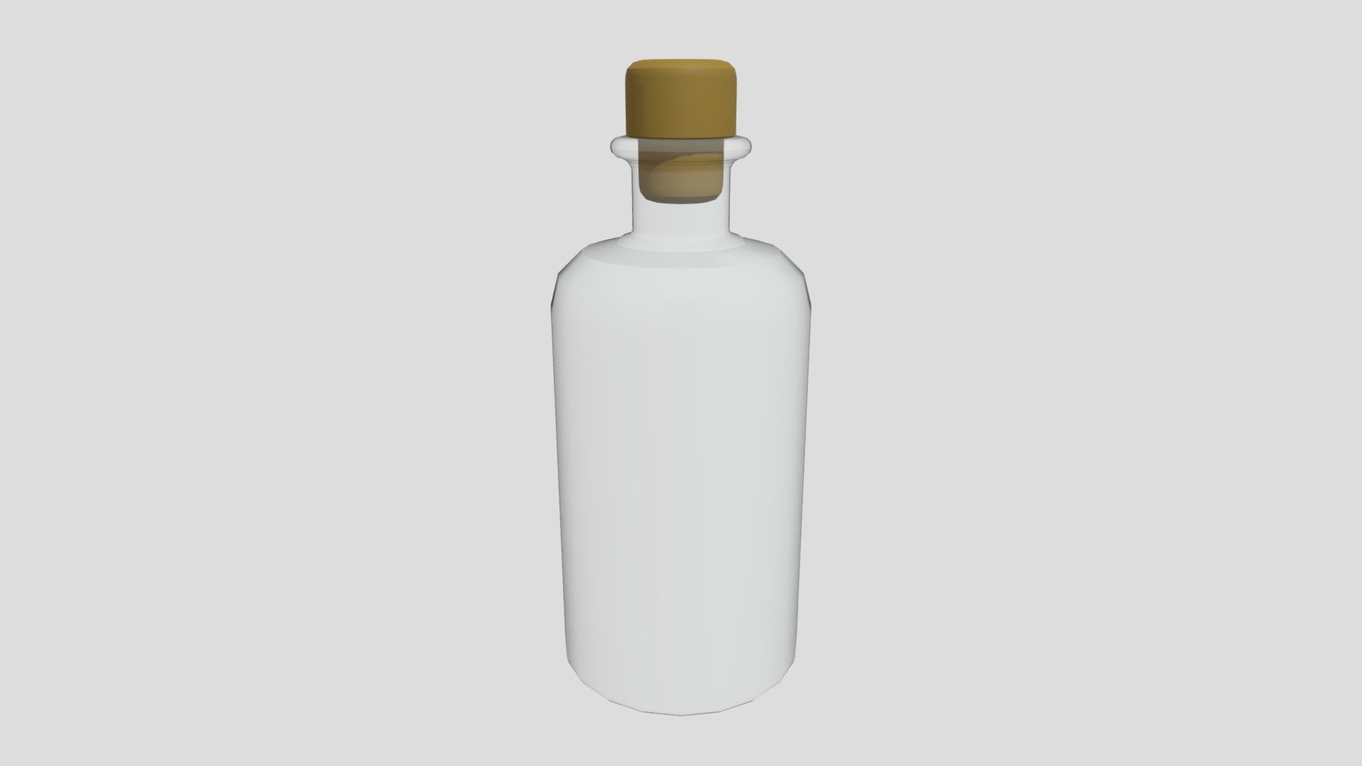 Gin Bottle - Download Free 3D model by ferdiechen [b0cc433] - Sketchfab