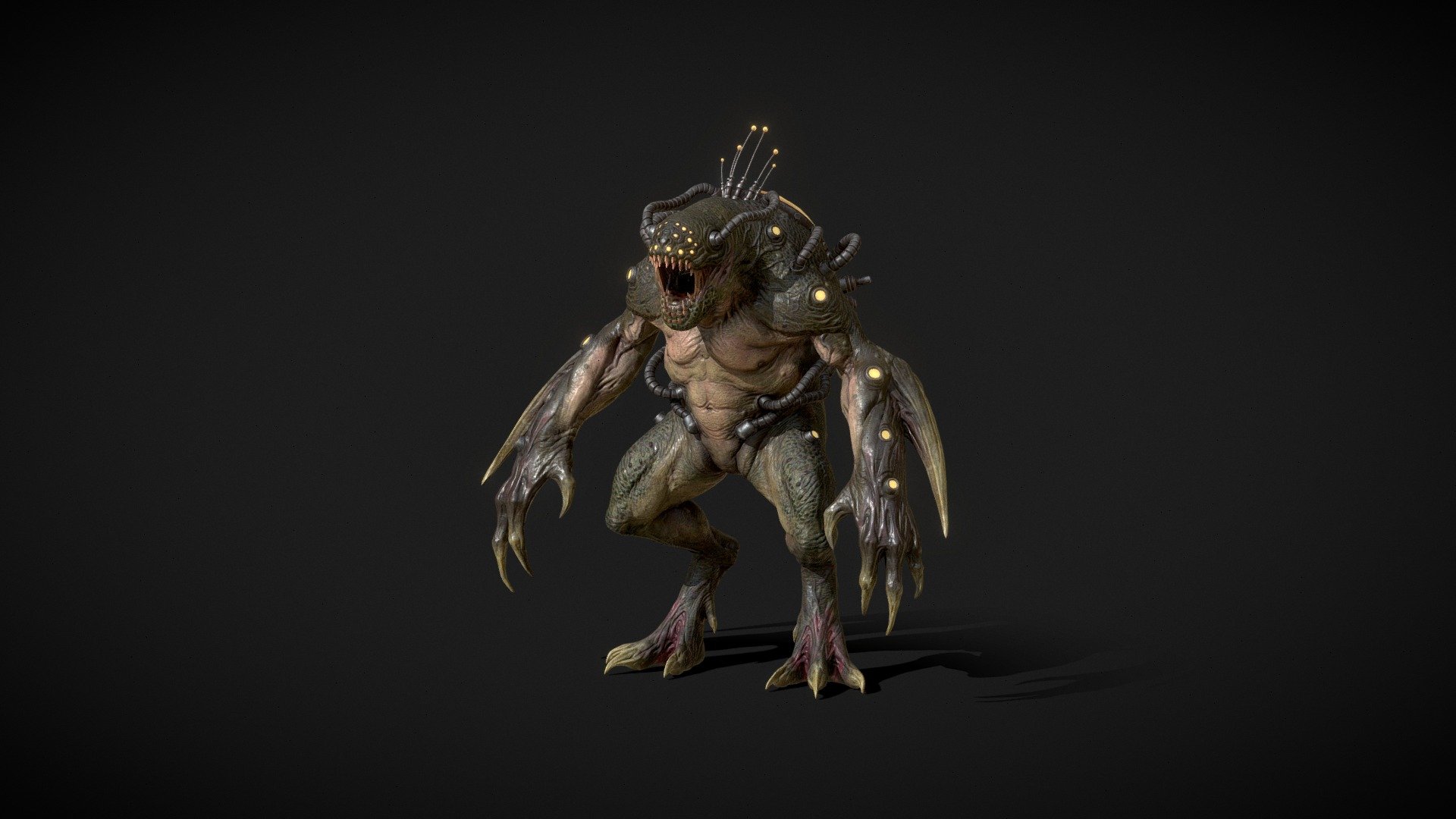 Bioforge Abomination - 3D model by Tushar Dobriyal (@tushar1993 ...