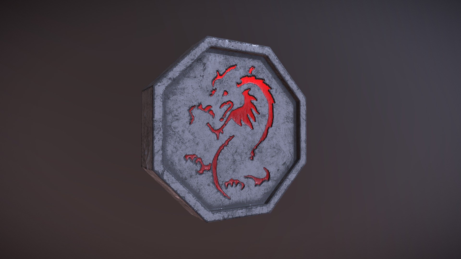 Dragon Talisman - 3D model by Ramon Albino (@ramonalbino) [b0cdf57 ...