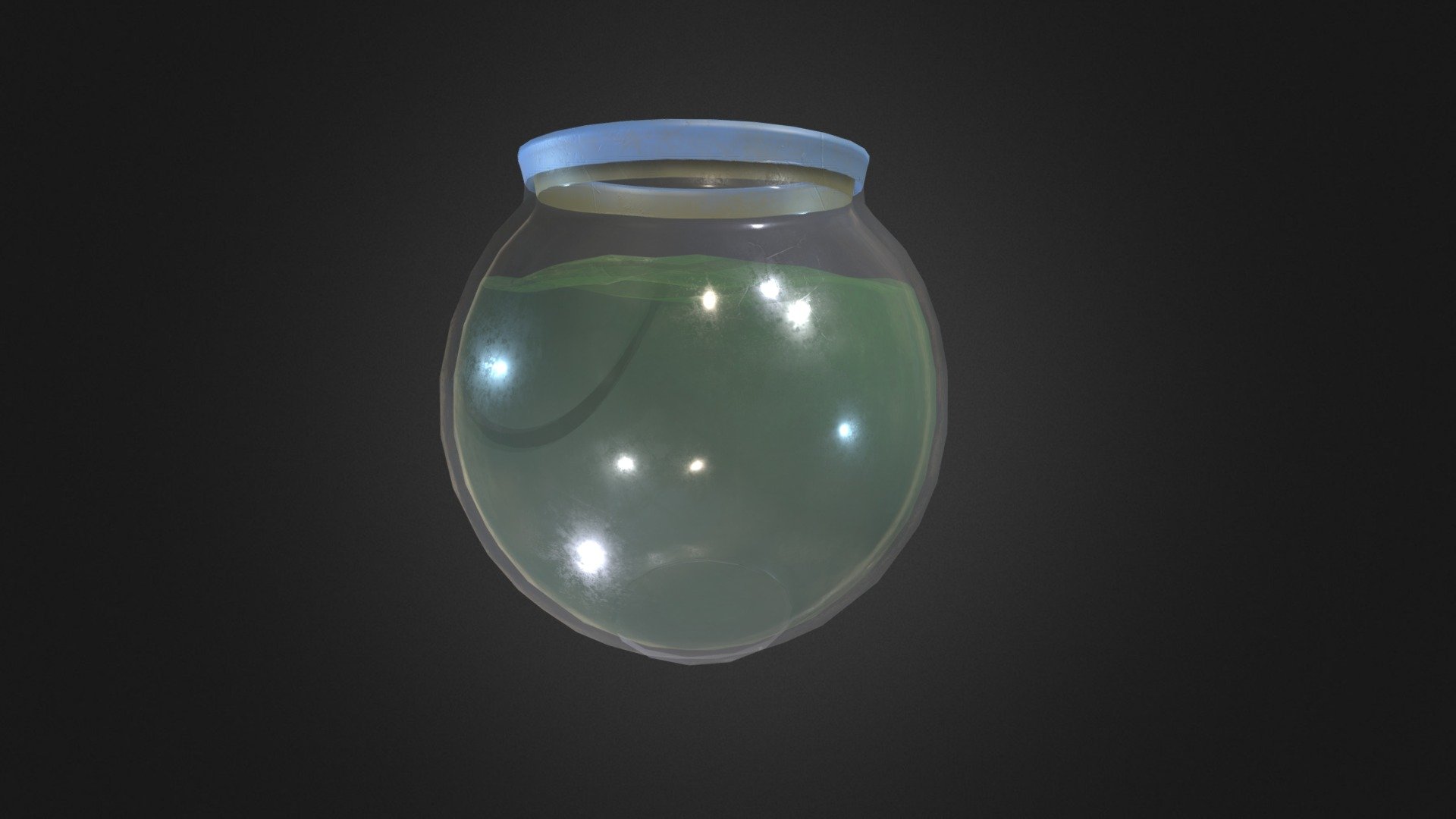 Fishbowl - 3D model by Louis_p_616 (@Louis616) [b0d0830] - Sketchfab