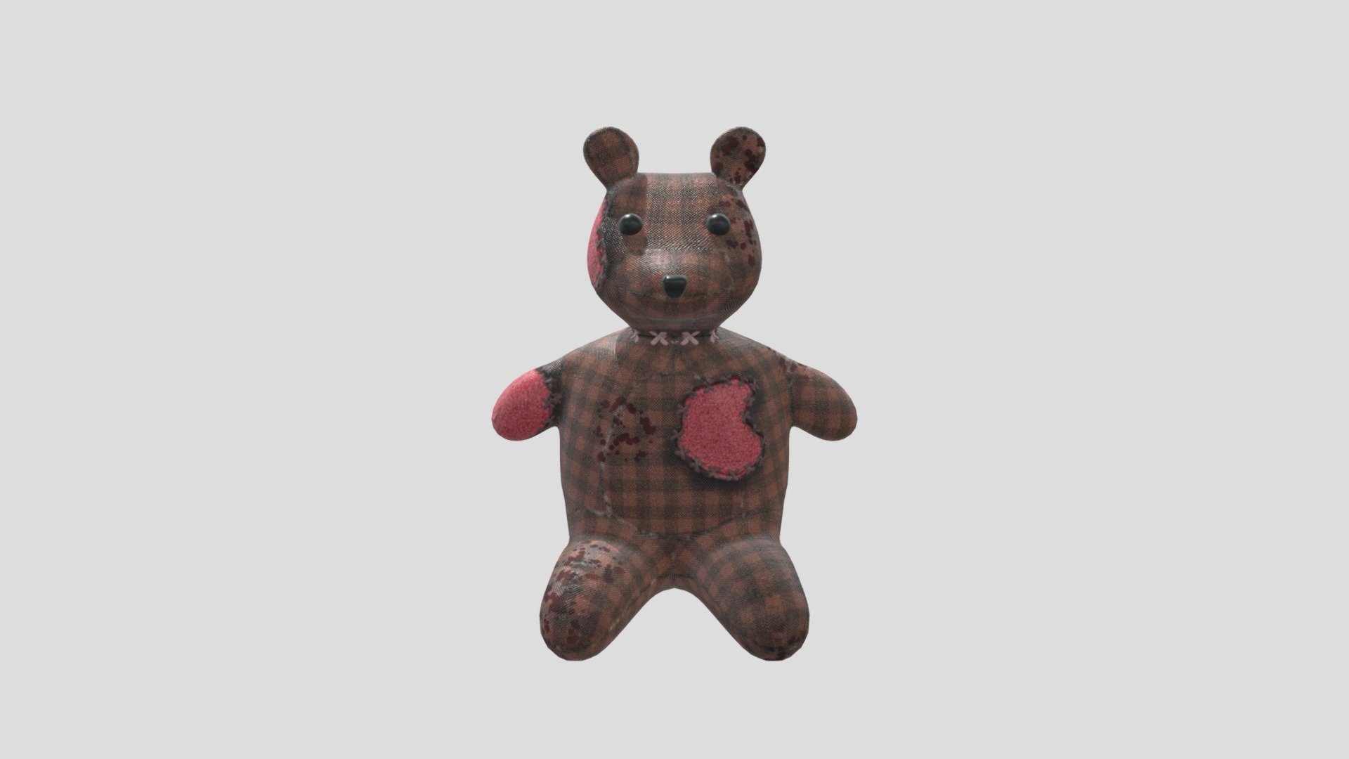 Zombie Bear (zombear) - 3D model by wes.schroedl [b0d0878] - Sketchfab