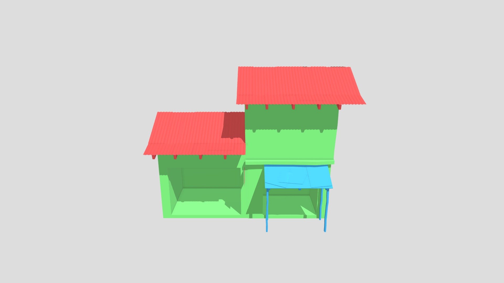BuildingCompB_01 - 3D model by tobysvani [b0d19d4] - Sketchfab