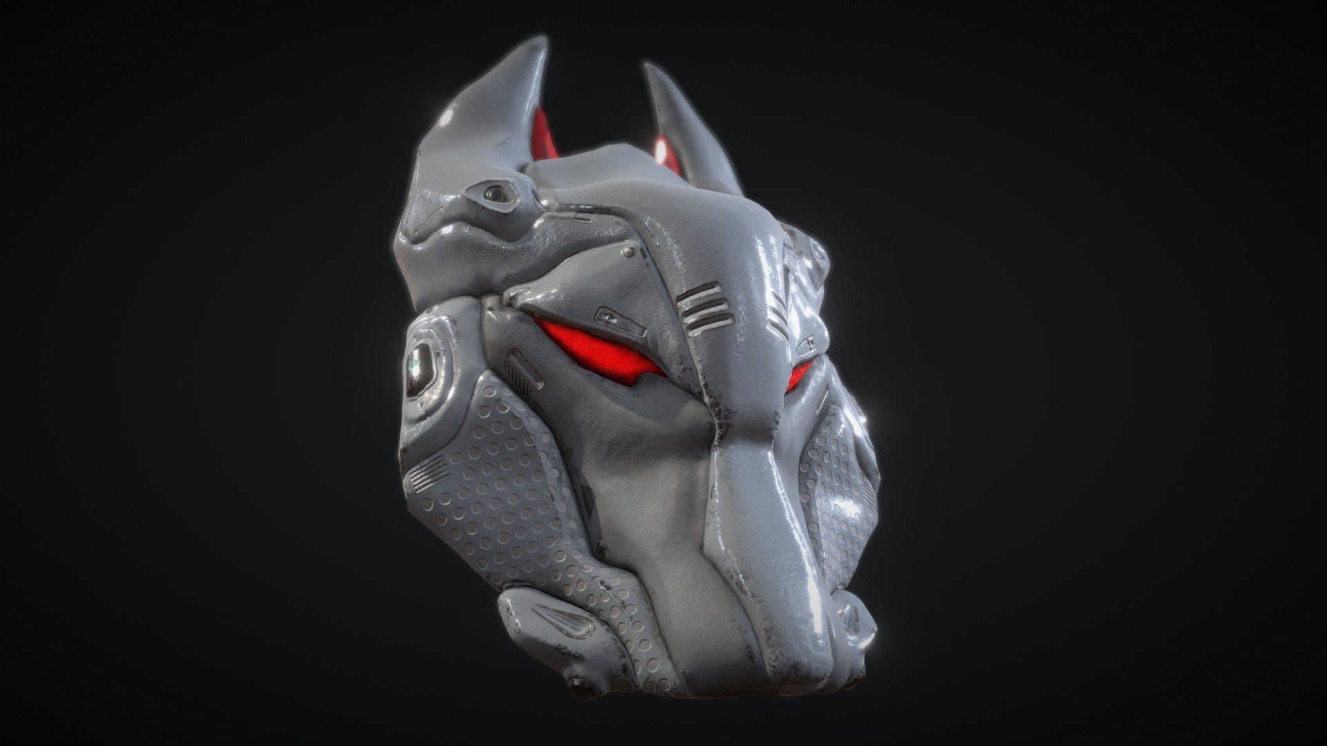 Fox mask - Download Free 3D model by Umezawa [b0d5608] - Sketchfab