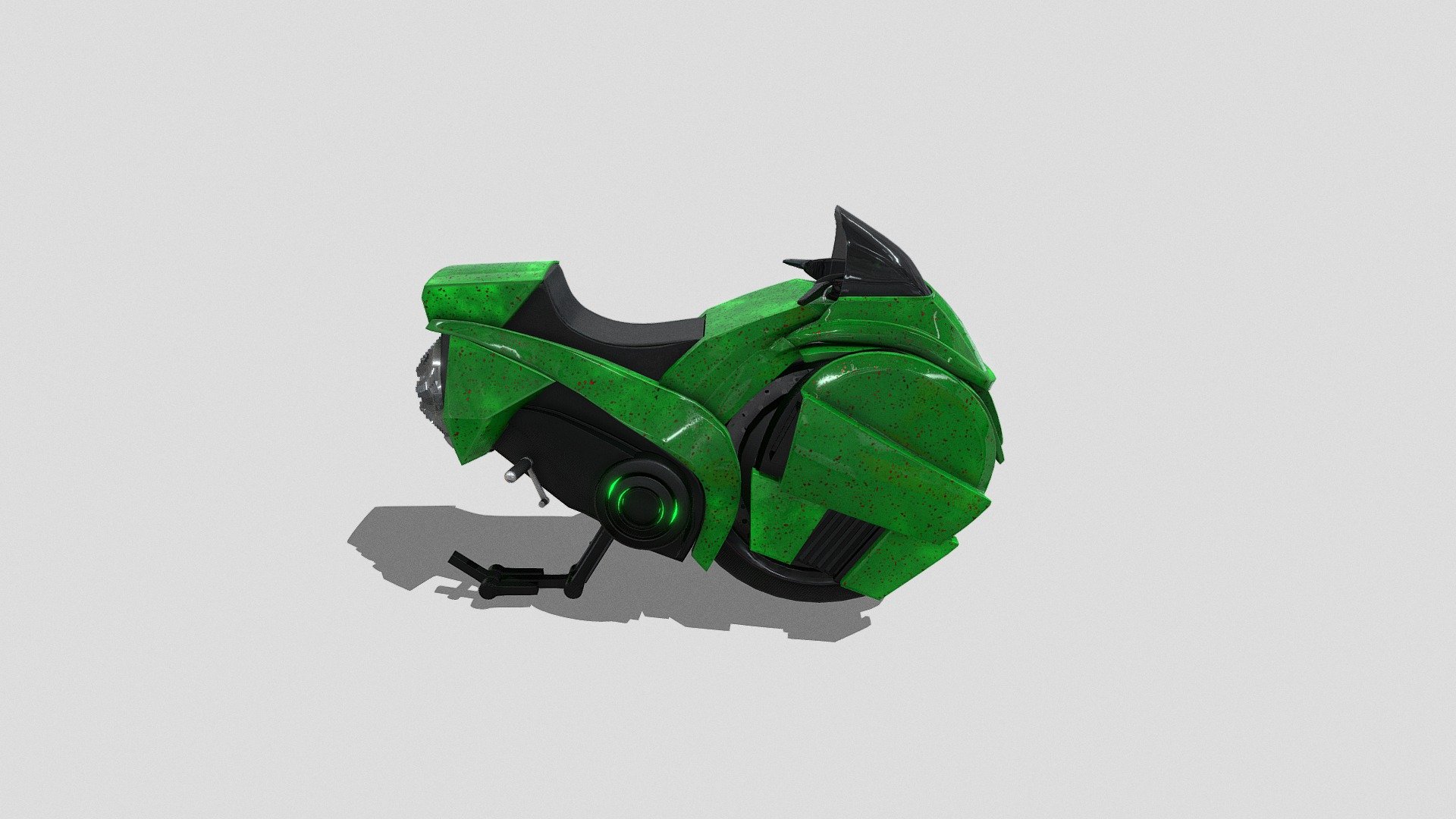 Watermelon Bike - 3D model by RonnieS [b0d5e5f] - Sketchfab