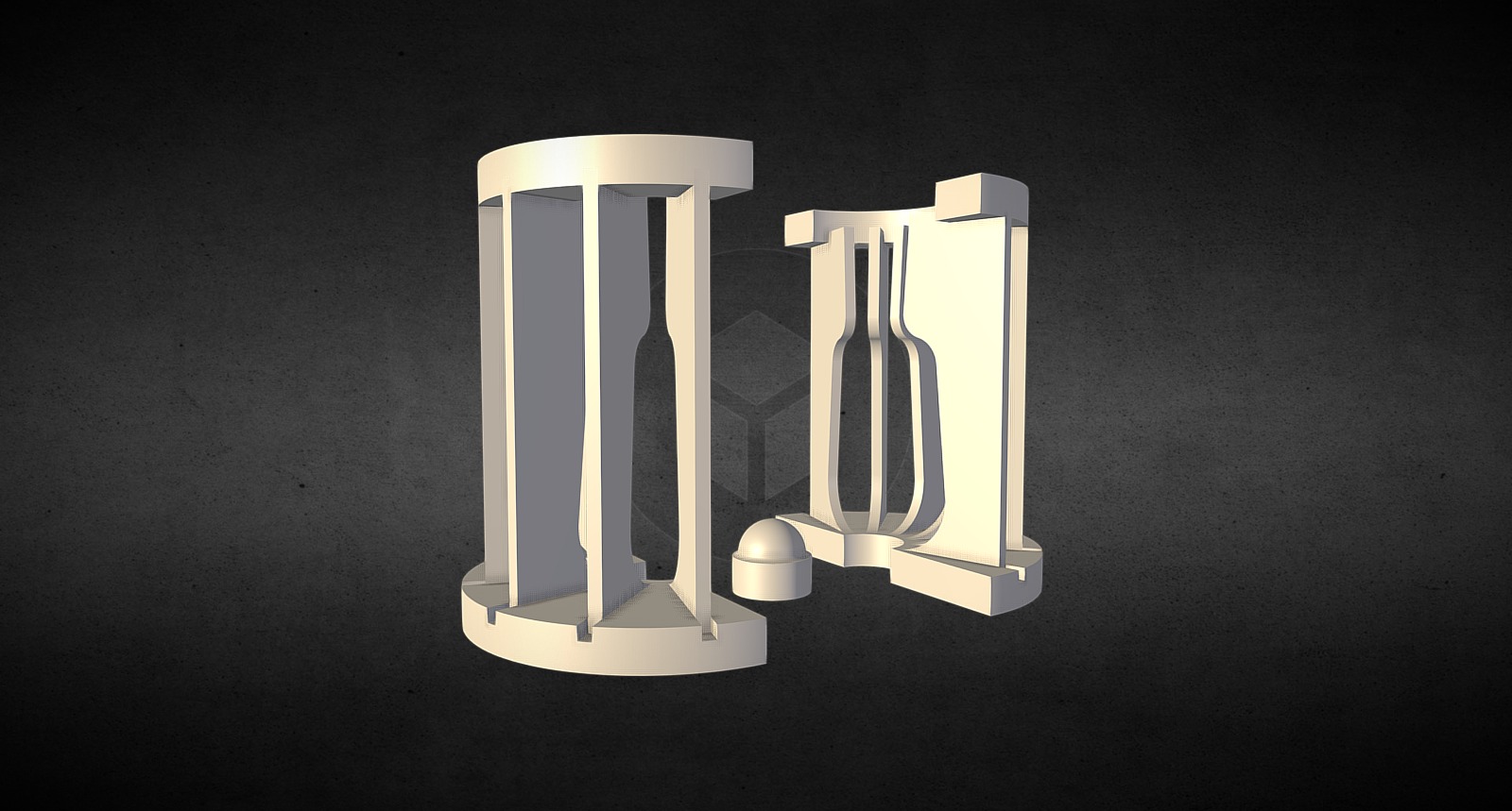 Mould - 3D model by Ngwenya Glass (@ngwenyaglass) [b0d854f] - Sketchfab