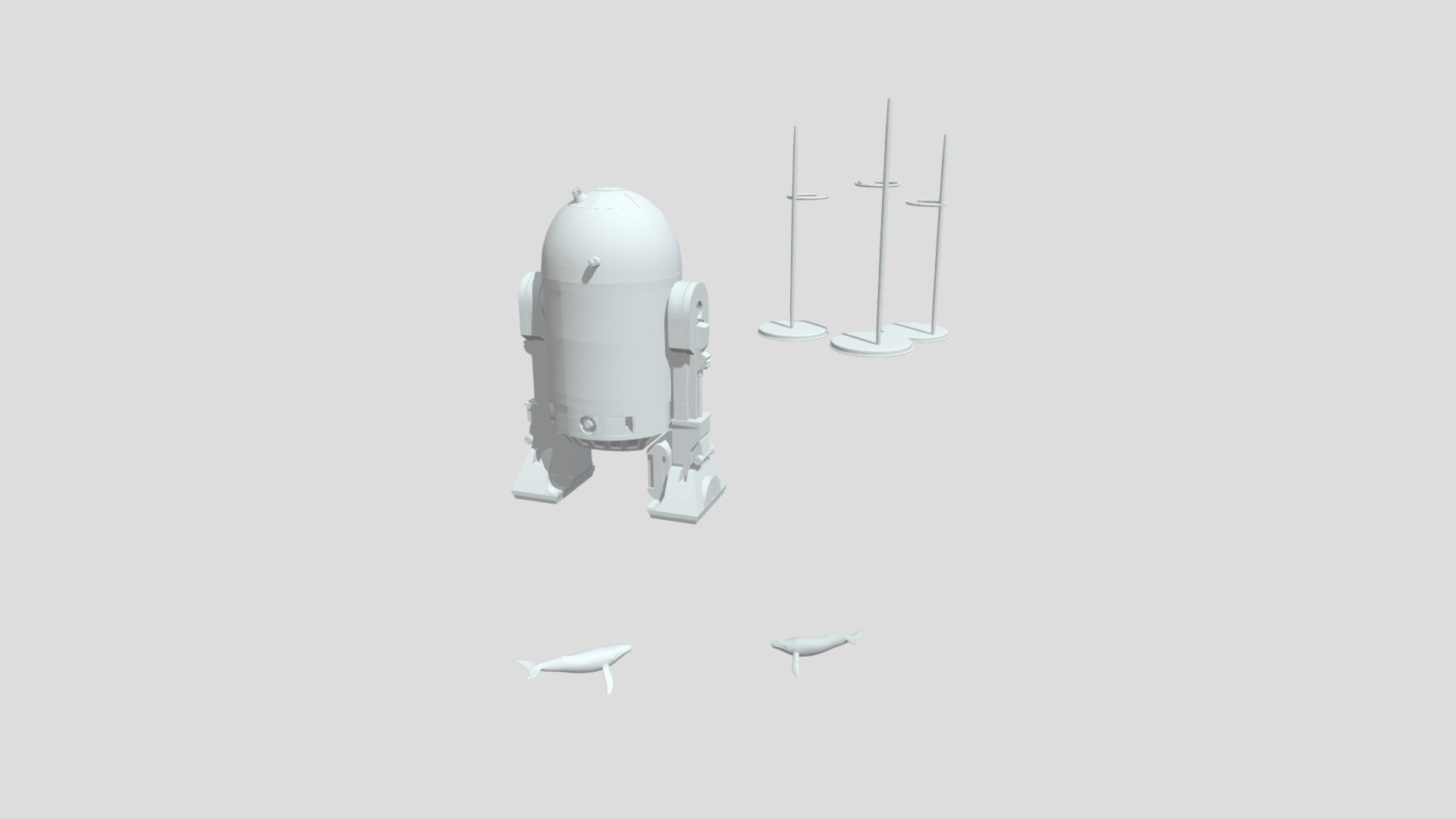 Scene01 Silver Objects - Download Free 3D model by carlagannis [b0d91e0 ...