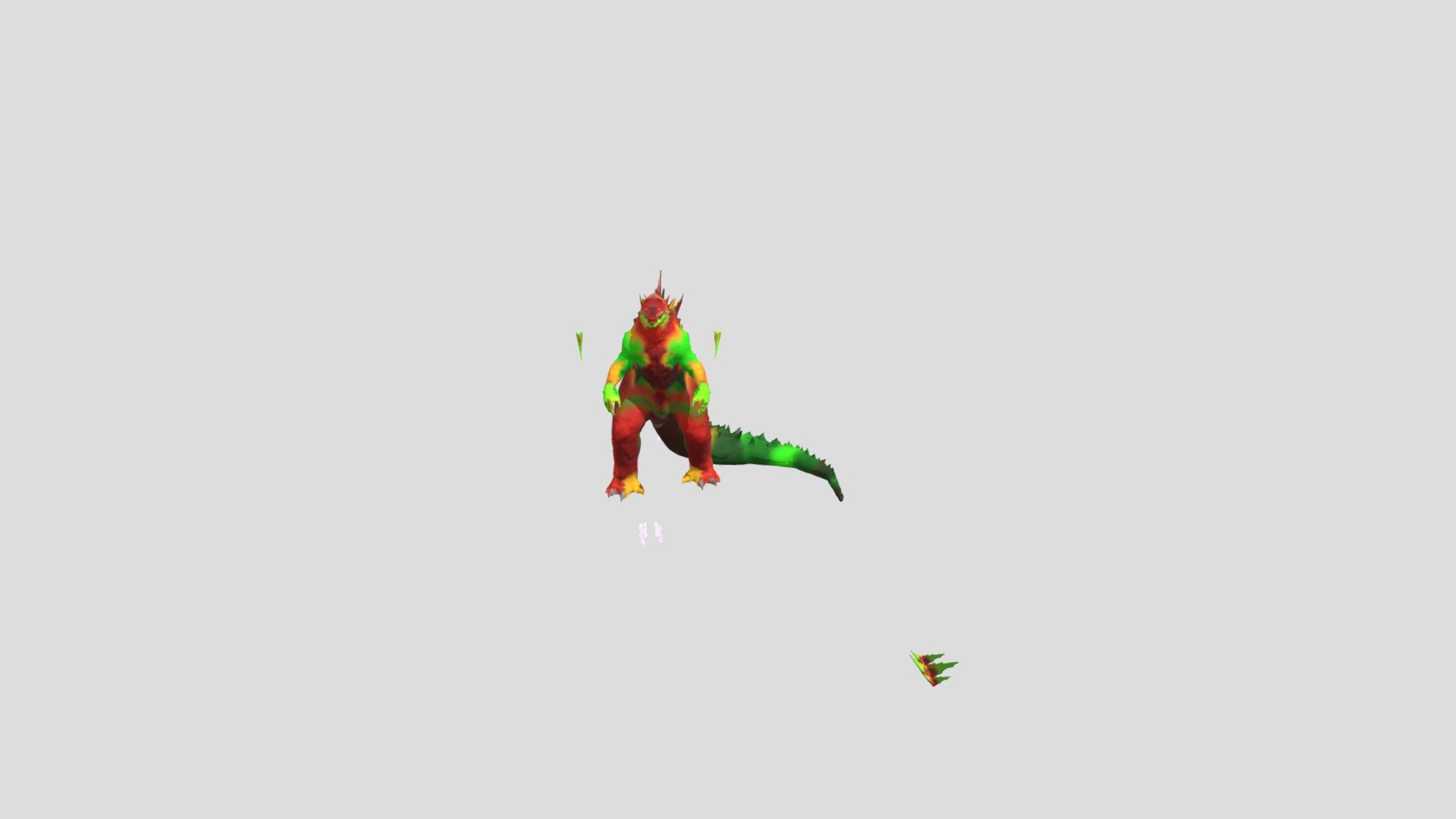 Godzilla Evolved - 3D model by UrLocalBob (@BRUH_7935) [b0d9528 ...