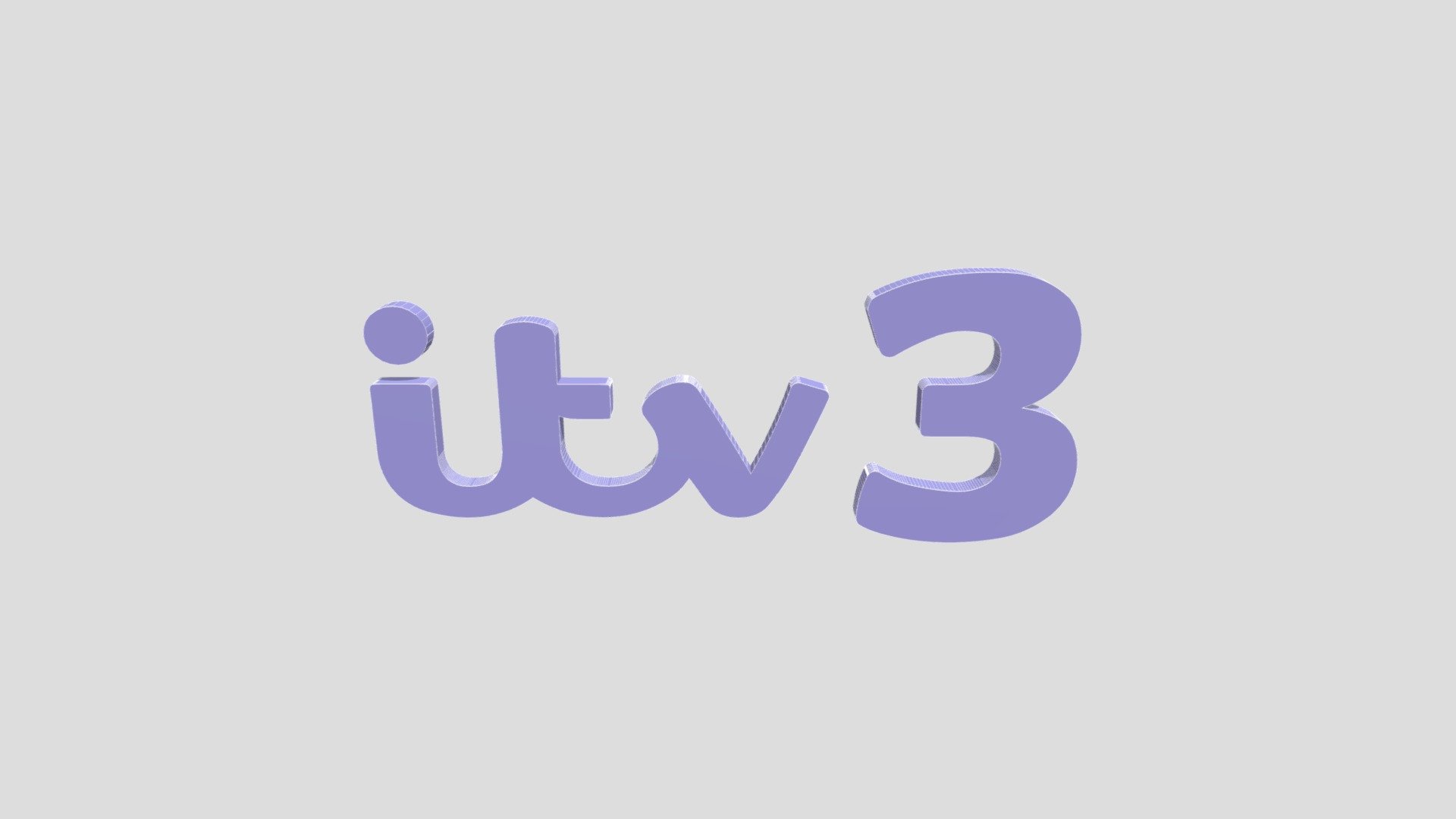 Itv3 logo - Download Free 3D model by Giorgos kyriacou ...