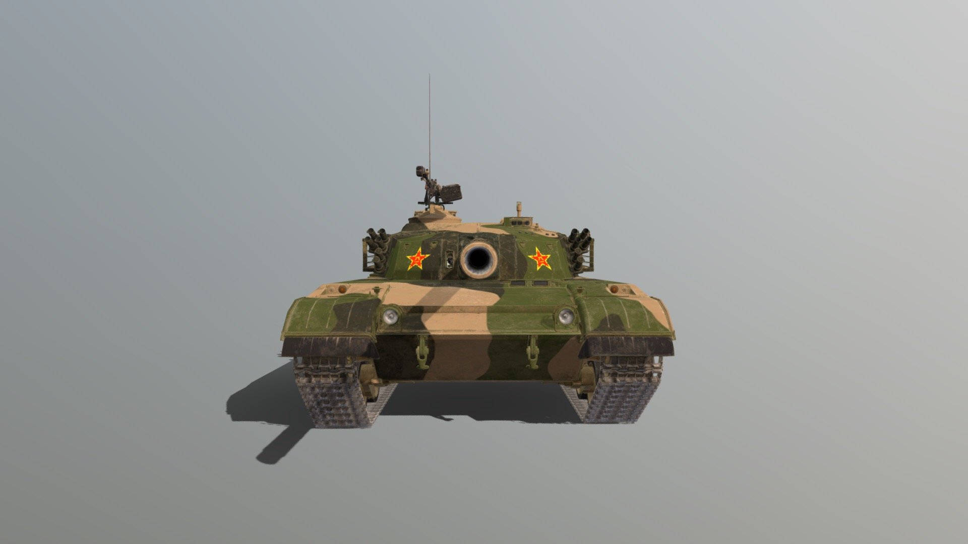 ZTZ96 - Download Free 3D model by jzmhhhhh [b0da178] - Sketchfab