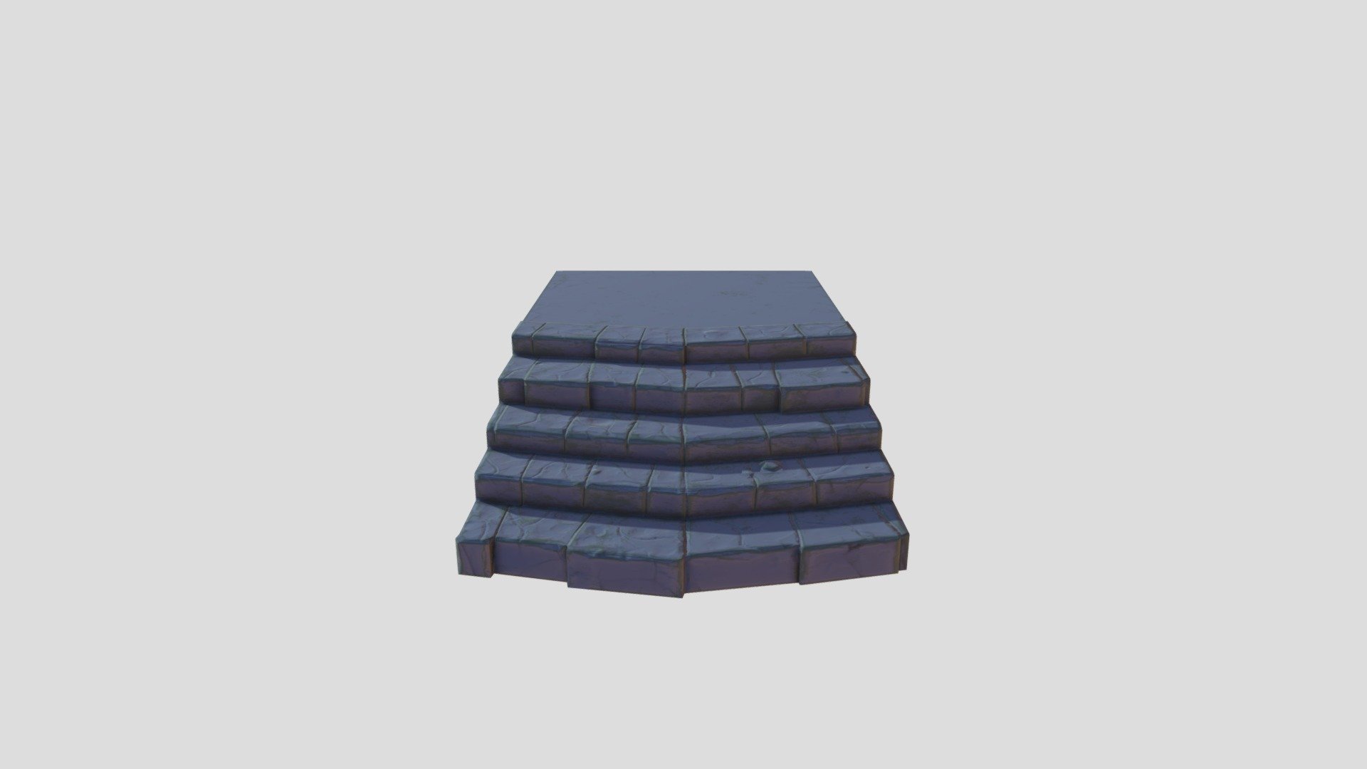 Stylized stairs - 3D model by Jorge Villa (@JVilla) [b0da92a] - Sketchfab