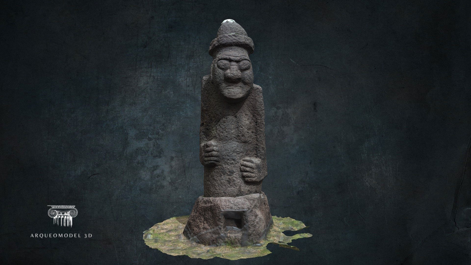Grandpa Statue - Jeju Island | KOREA - 3D model by Arqueomodel3D ...