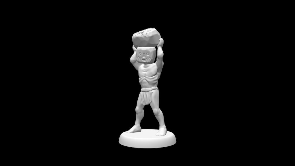 Stoneperson - 3D model by dutchmogul [b0dd2de] - Sketchfab