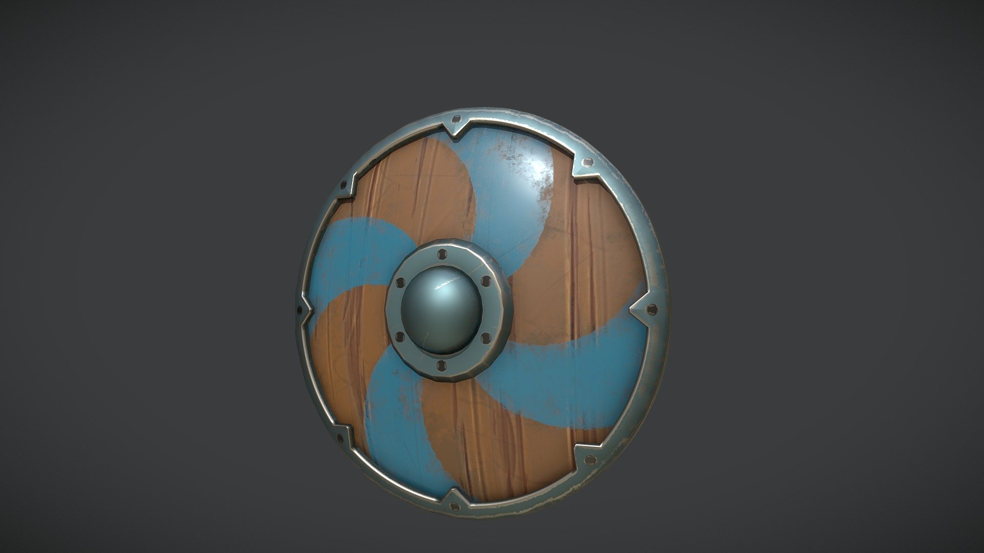 Viking Shield - Download Free 3D model by nitusebastian [b0e0e20 ...