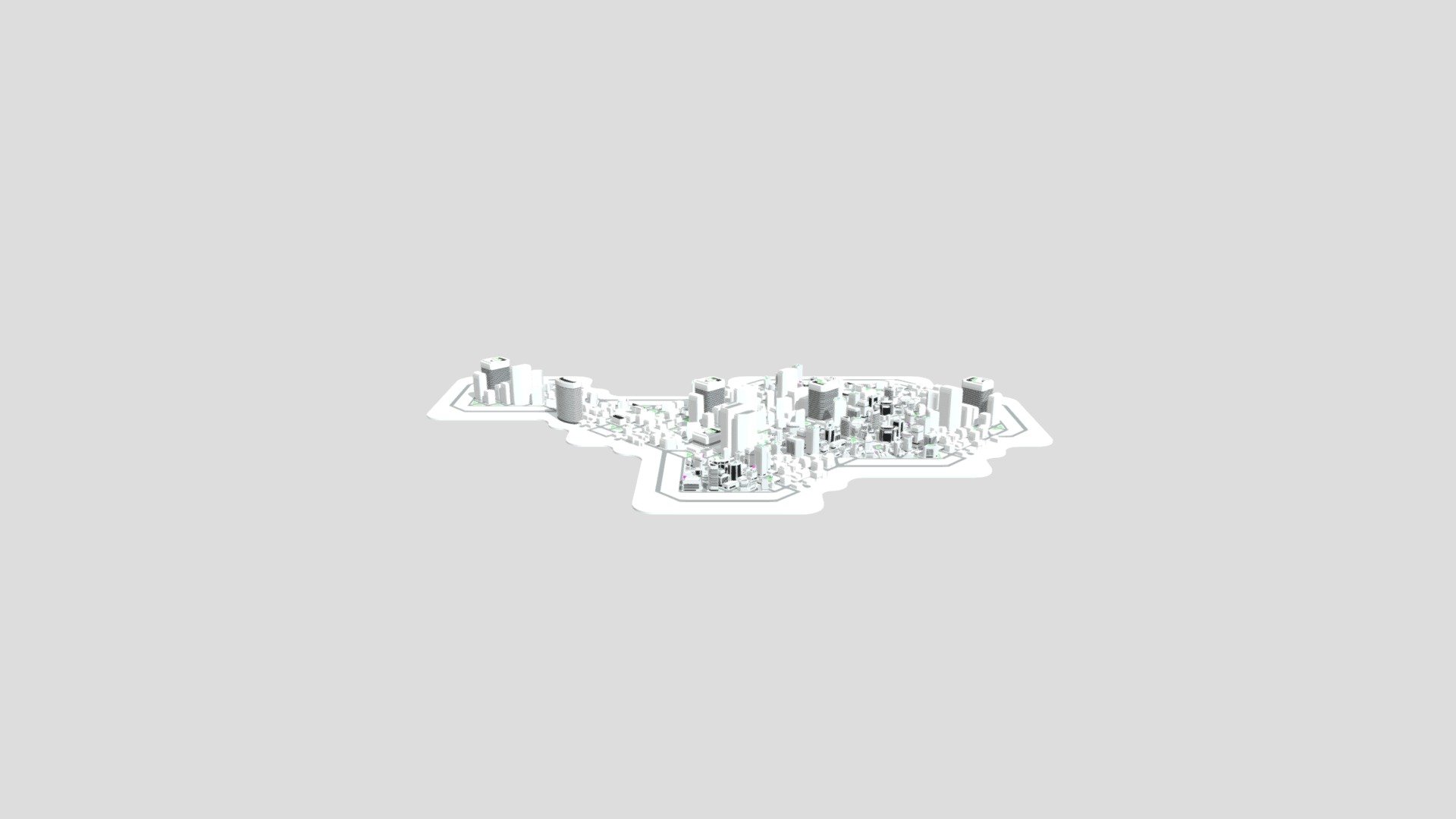 City-grid-block - Download Free 3D model by akinphawa06 [b0e196a ...