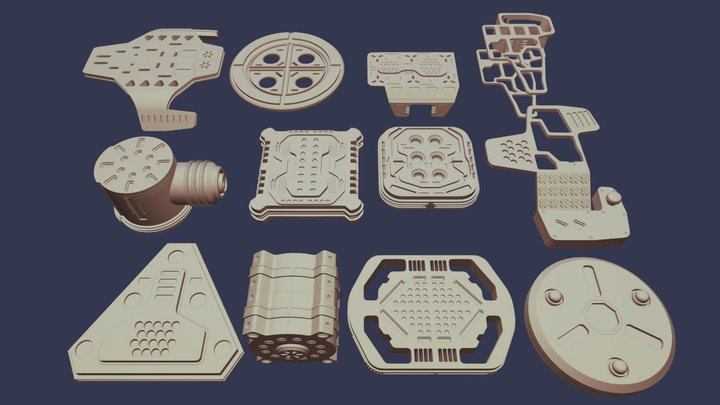 Kitbashing 3D models - Sketchfab