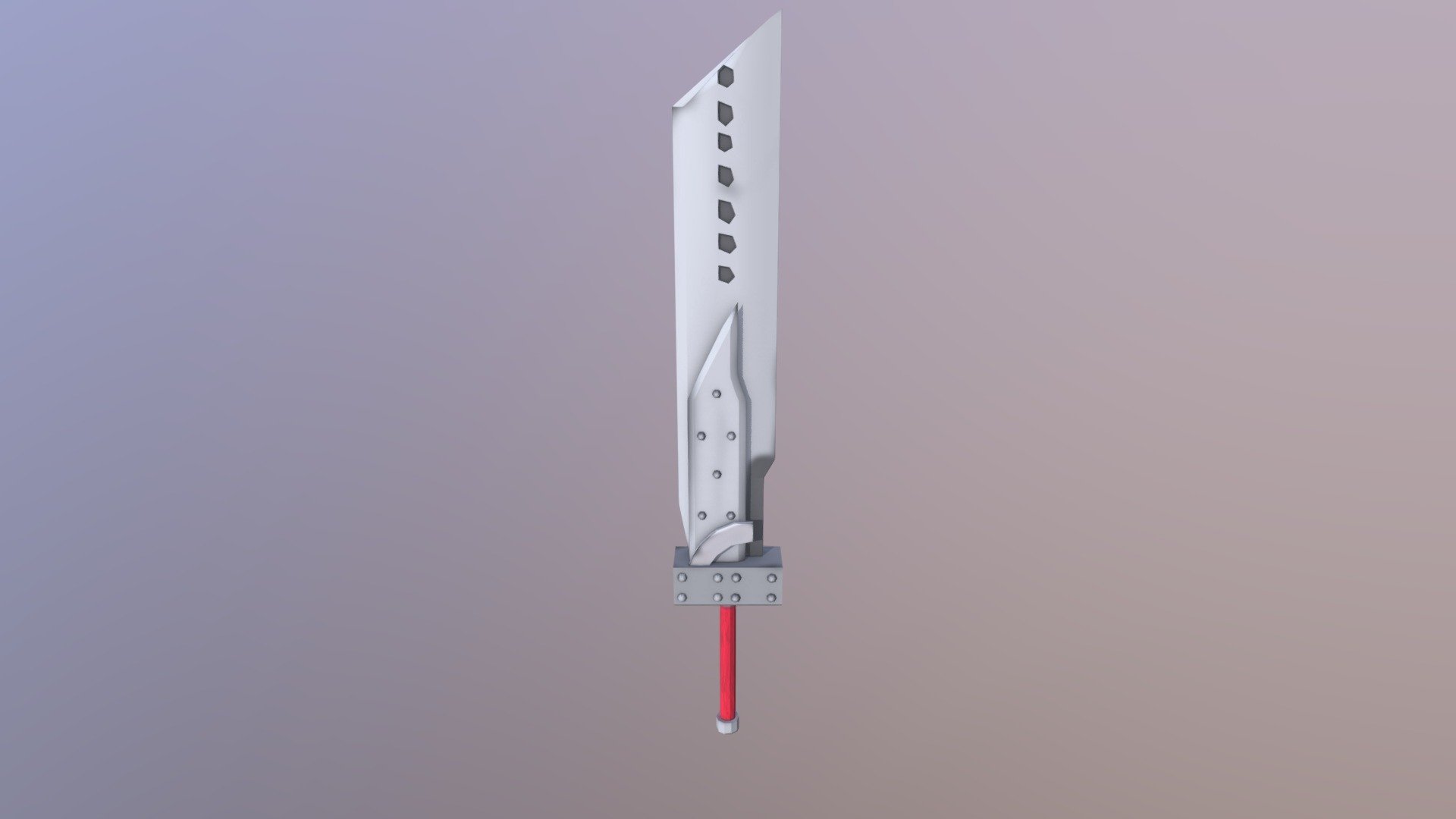 Cloud Fusion Sword - 3D model by chrininja [b0e47b6] - Sketchfab