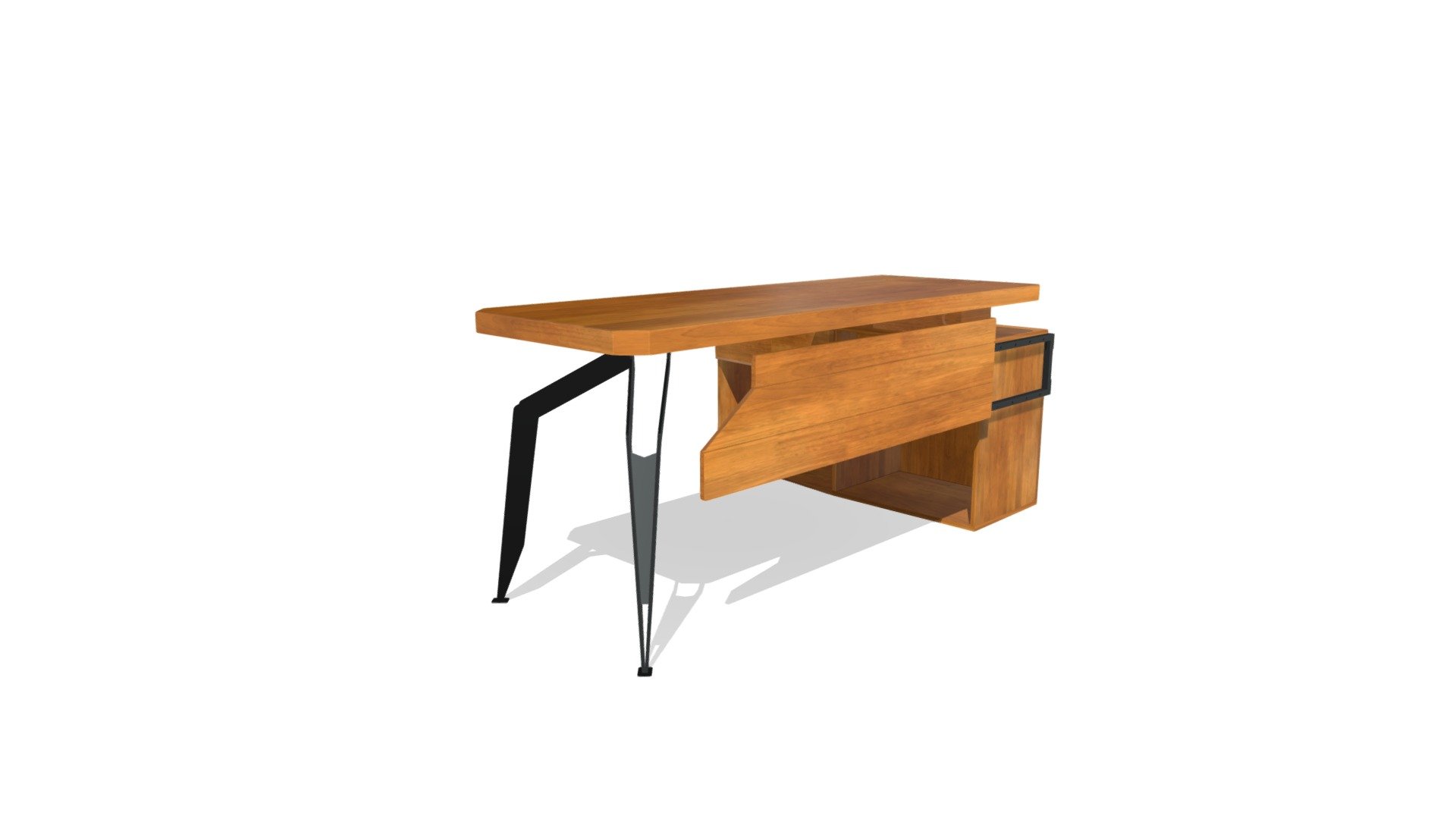 (RBW-02) ROBOT WORKING TABLE 180x124x75cm - Download Free 3D model by ...