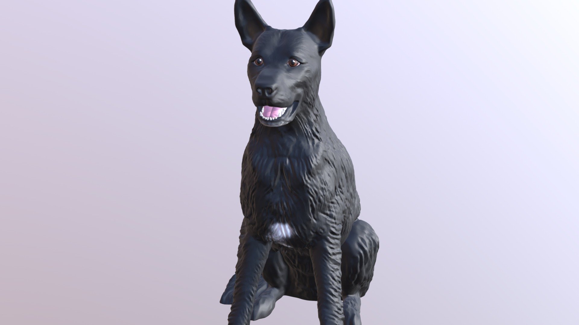 1902010- Alfie - 3D model by Arty Lobster - Pet Sculptures Made Simple ...