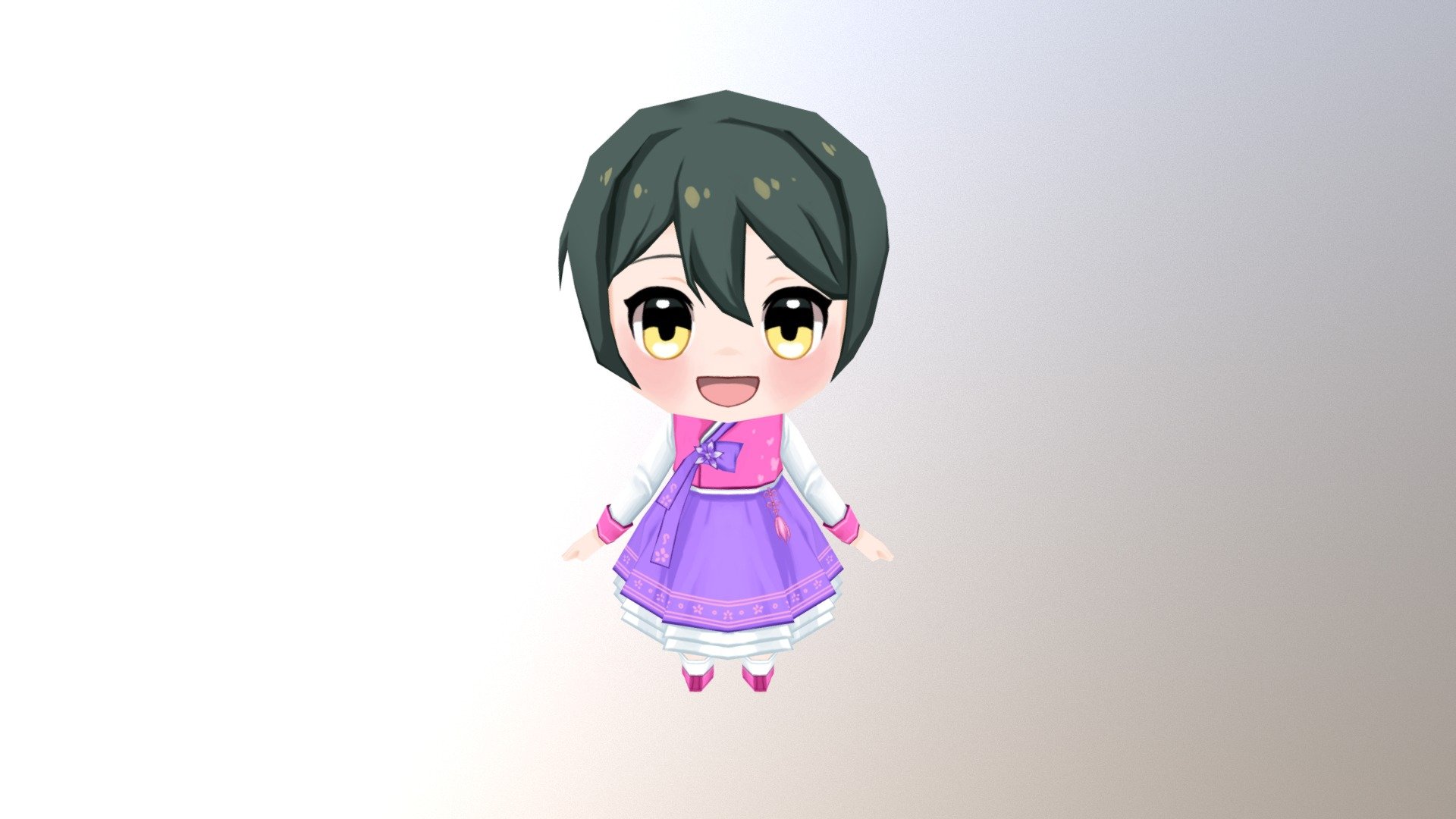 Hanbok05 - 3D model by thebome [b0e90b5] - Sketchfab