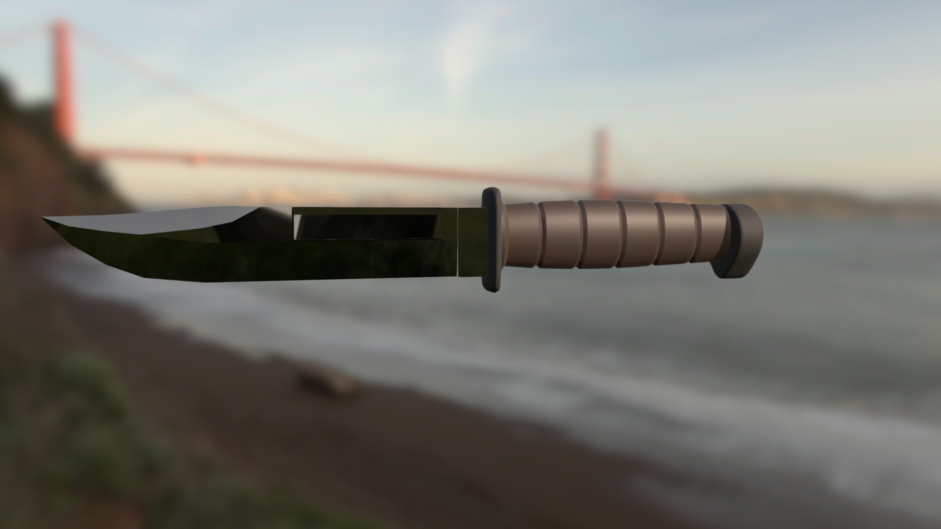 Nóż - 3D model by Woonie [b0eaab1] - Sketchfab